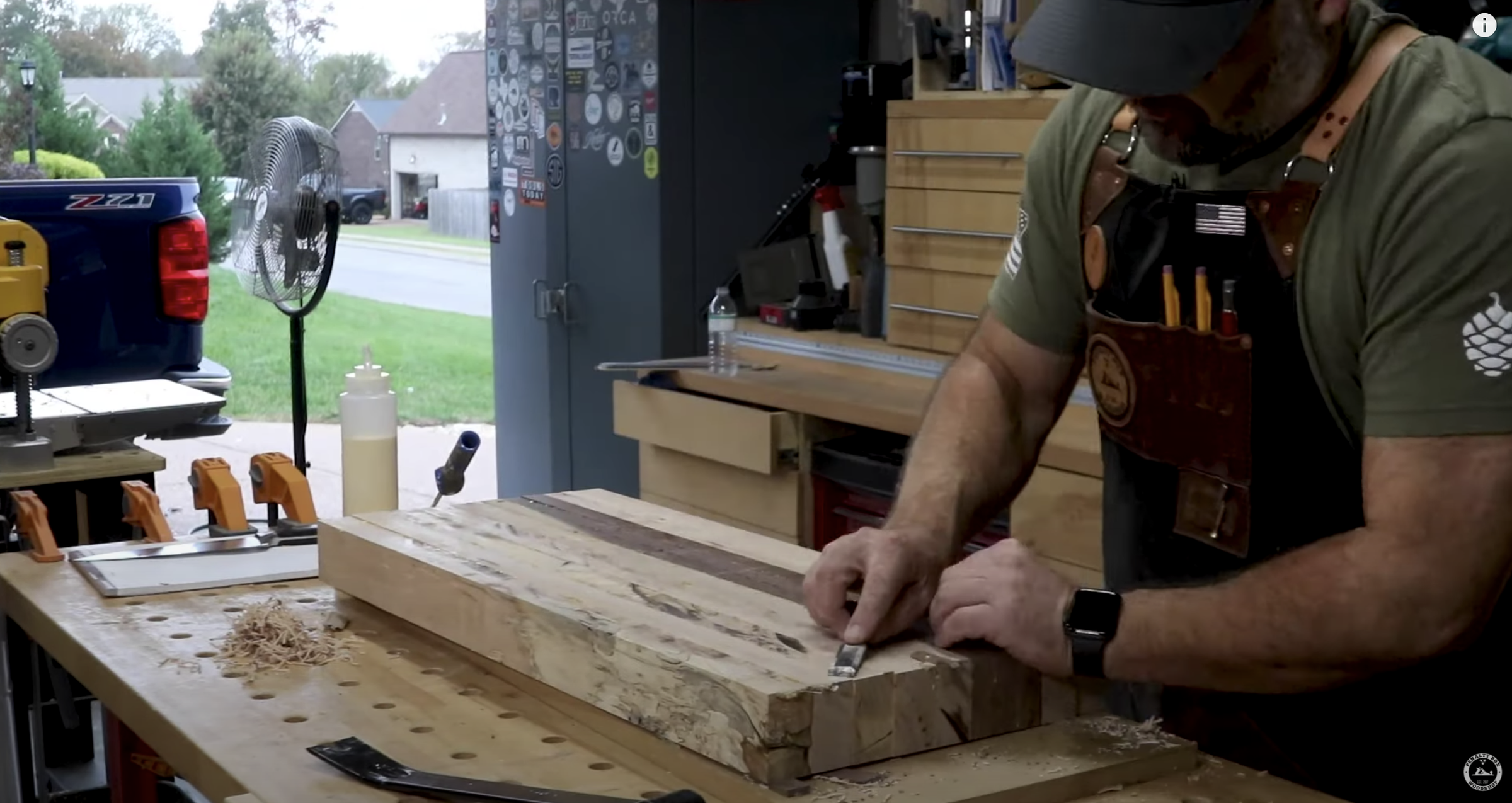 The Ultimate Cutting Board With Knife Storage - DIY : 10 Steps (with ...