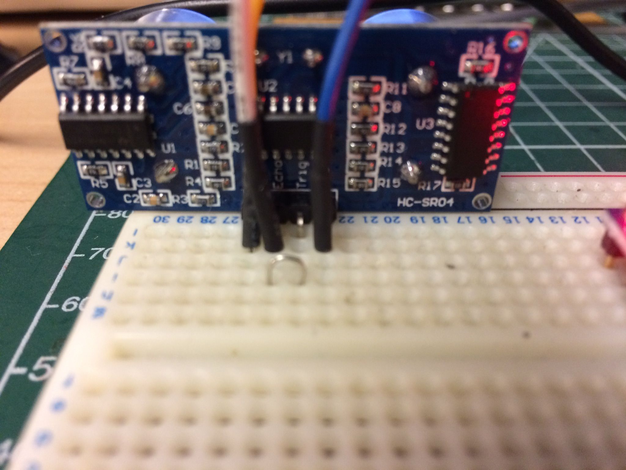 Super Simple Sonar on Arduino Pro-mini 5v With HC-SR04 Sonar Module : 3 ...