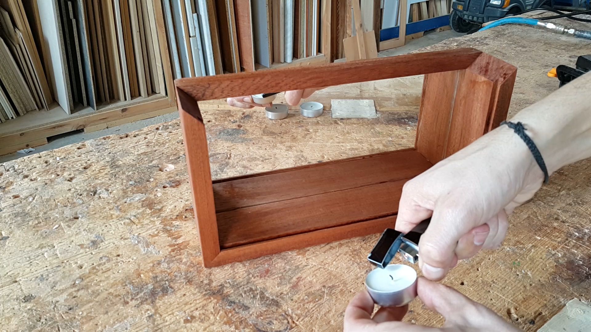 Infinity Mirror Candle Holder : 9 Steps (with Pictures) - Instructables