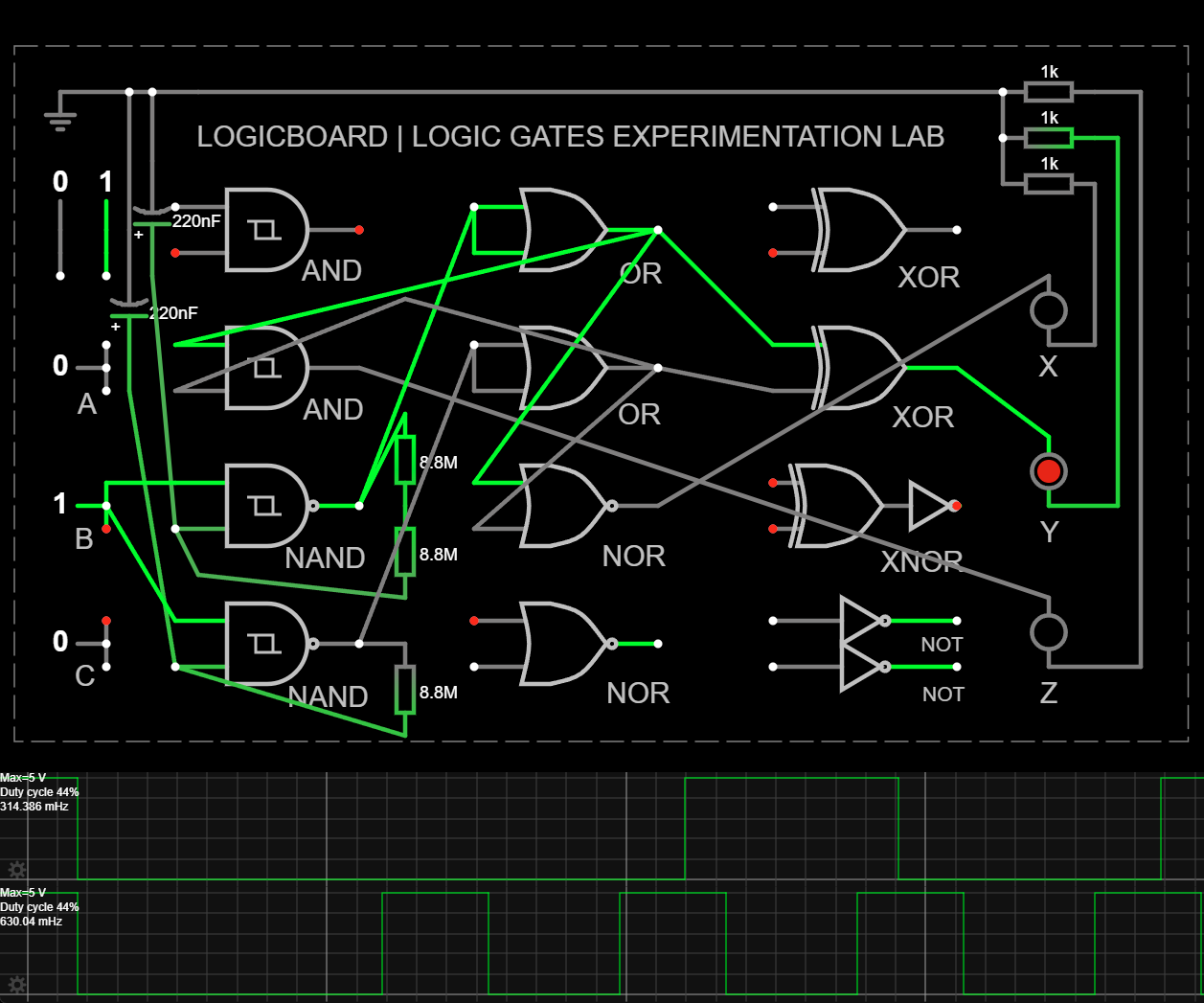 Making a Small Larson Scanner With Two LogicBoards From MH-EDU-Electronics : 9 Steps - Instructables