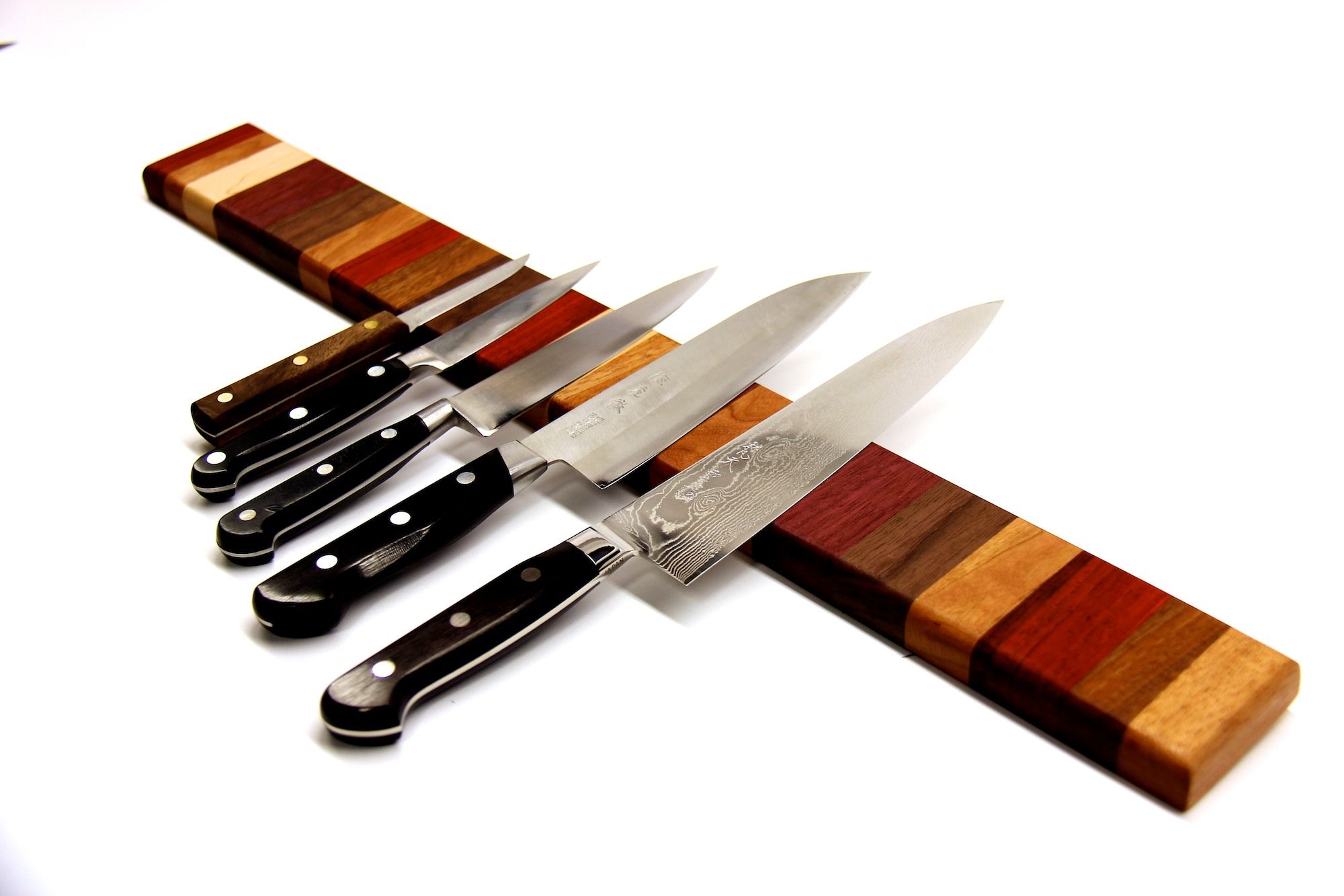 Rainbow Wood Magnetic Knife Strip : 17 Steps (with Pictures ...