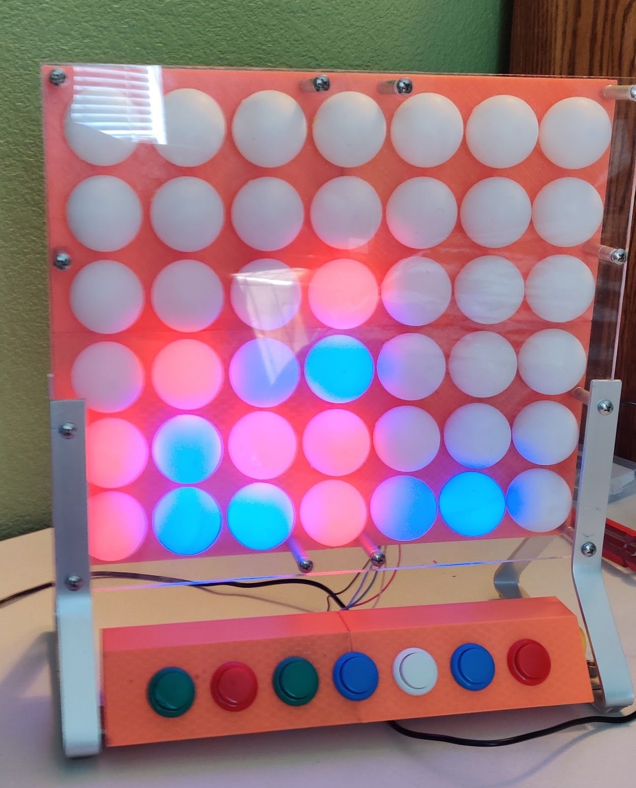 Electronic Connect Four (arduino) : 9 Steps (with Pictures) - Instructables