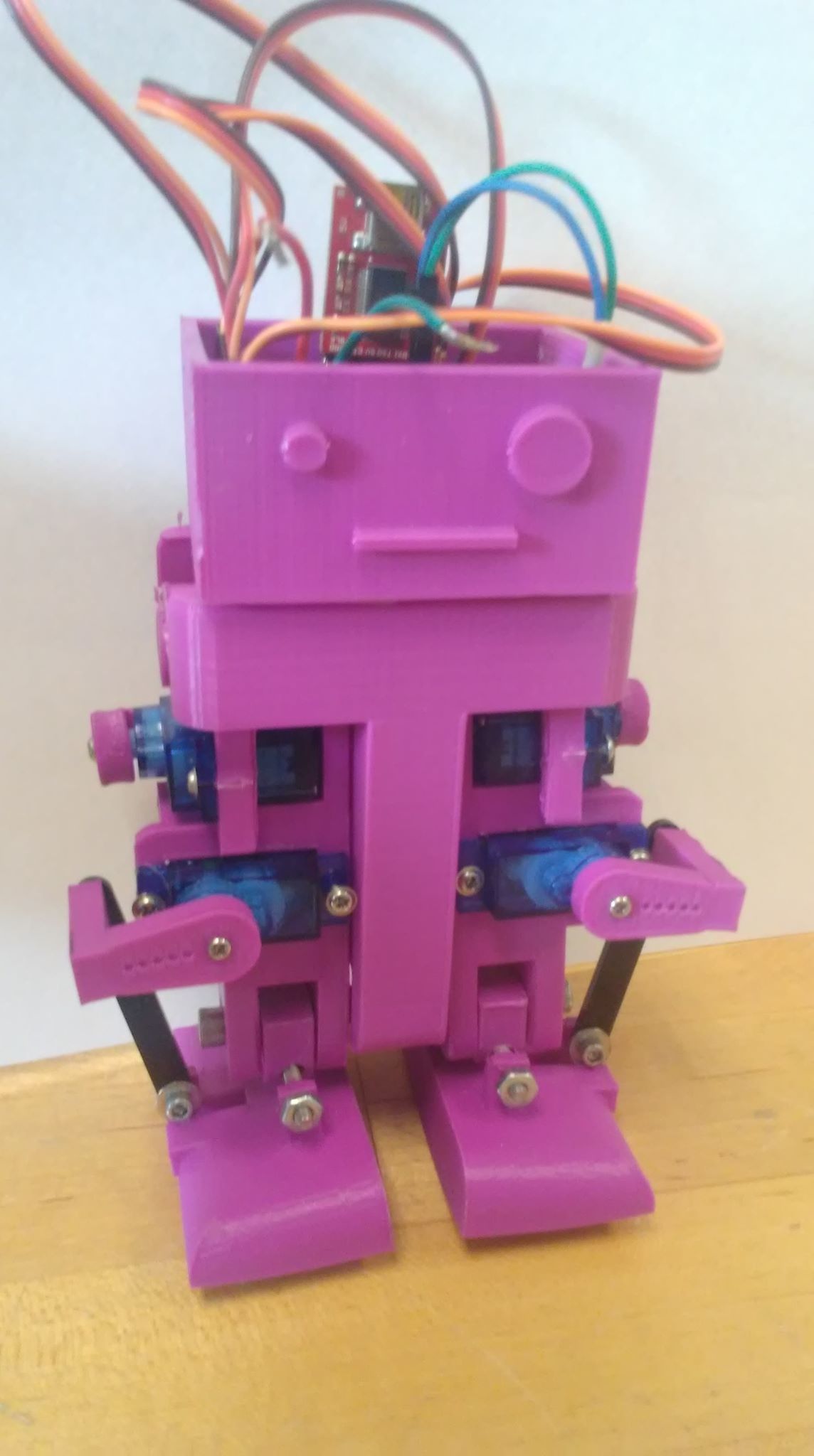 Actuated Passive Dynamic Walker : 6 Steps (with Pictures) - Instructables