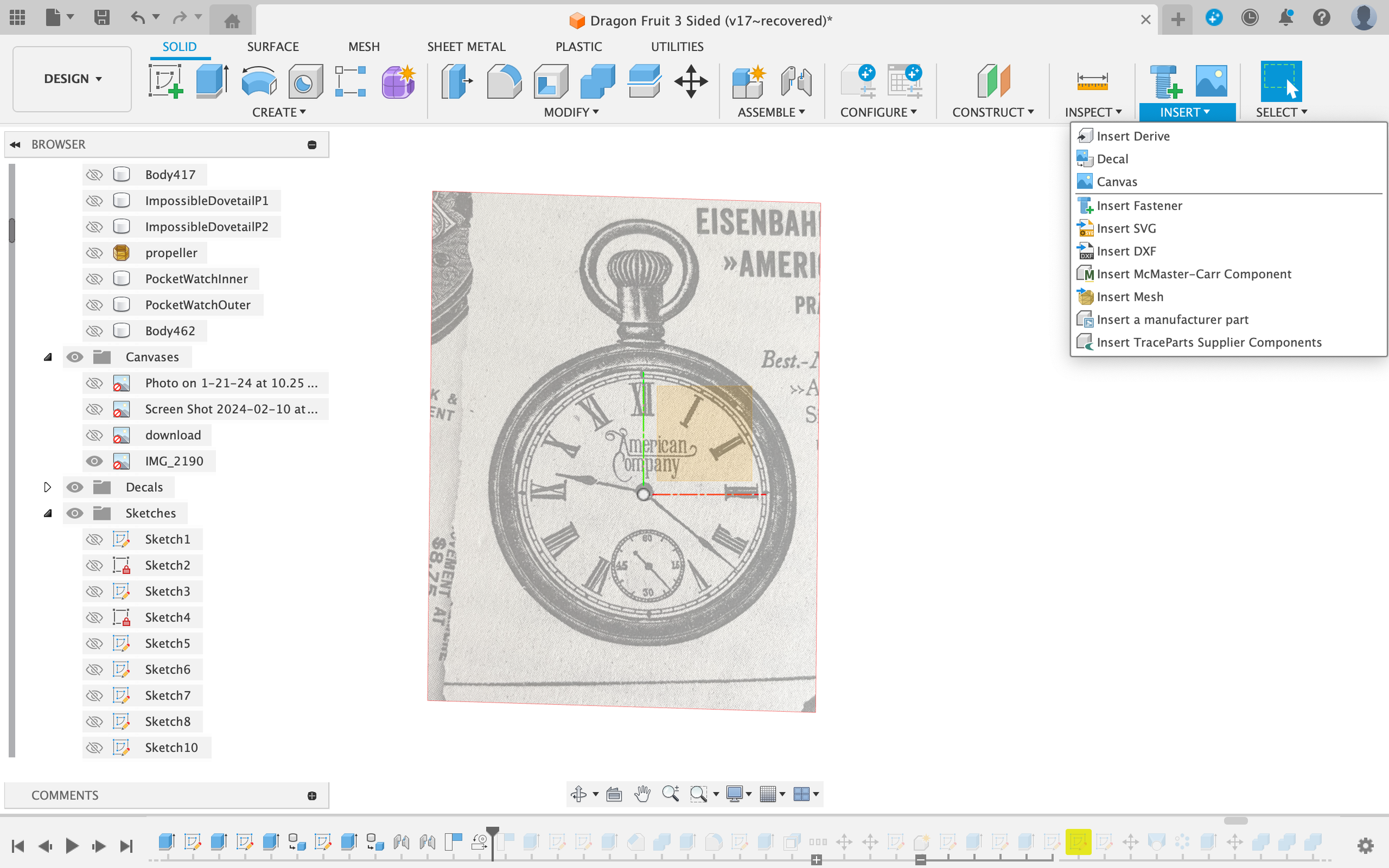 3D Printed Pocket Watch From "The Pocket Watch Gang" : 16 Steps (with ...