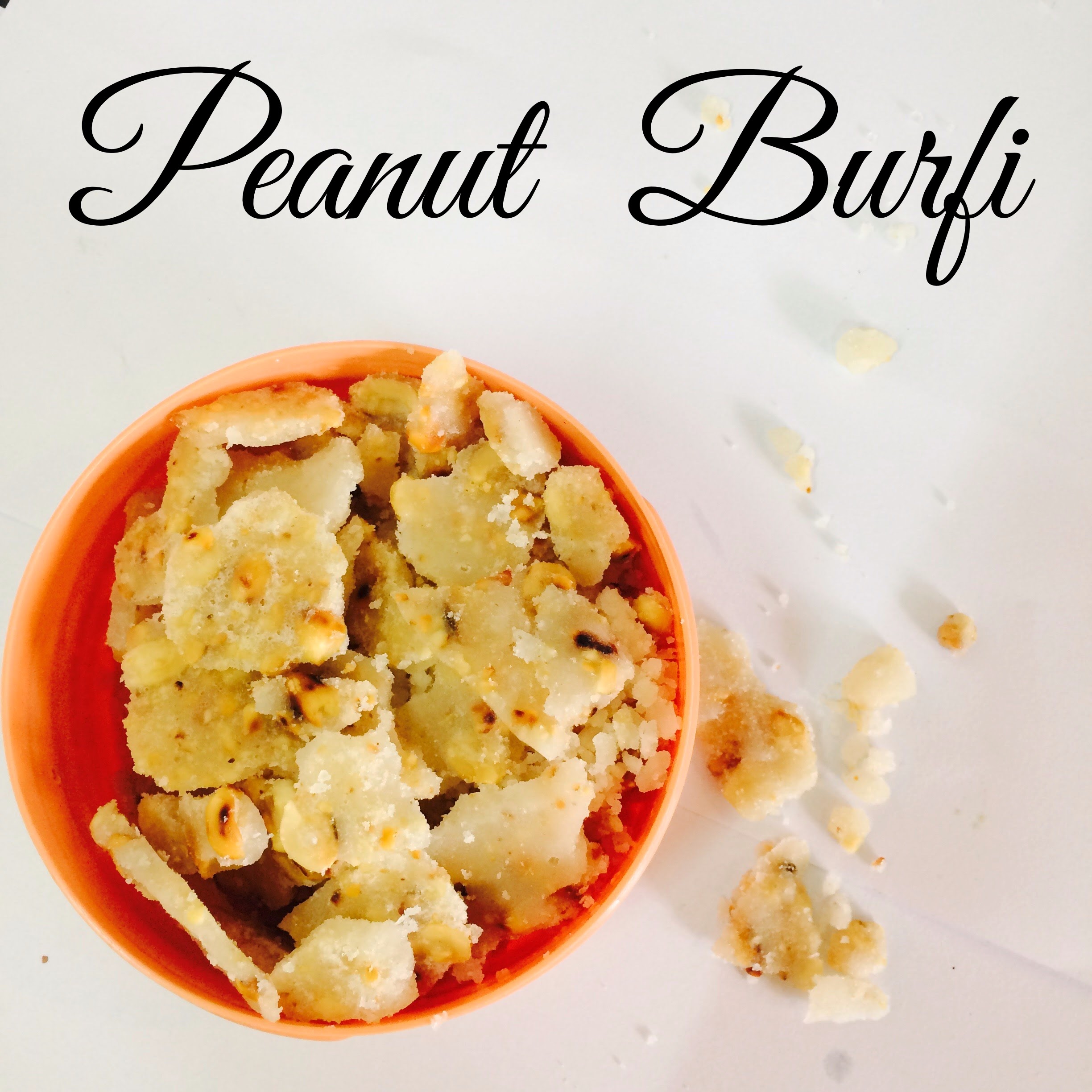 Peanut Burfi : 7 Steps (with Pictures) - Instructables