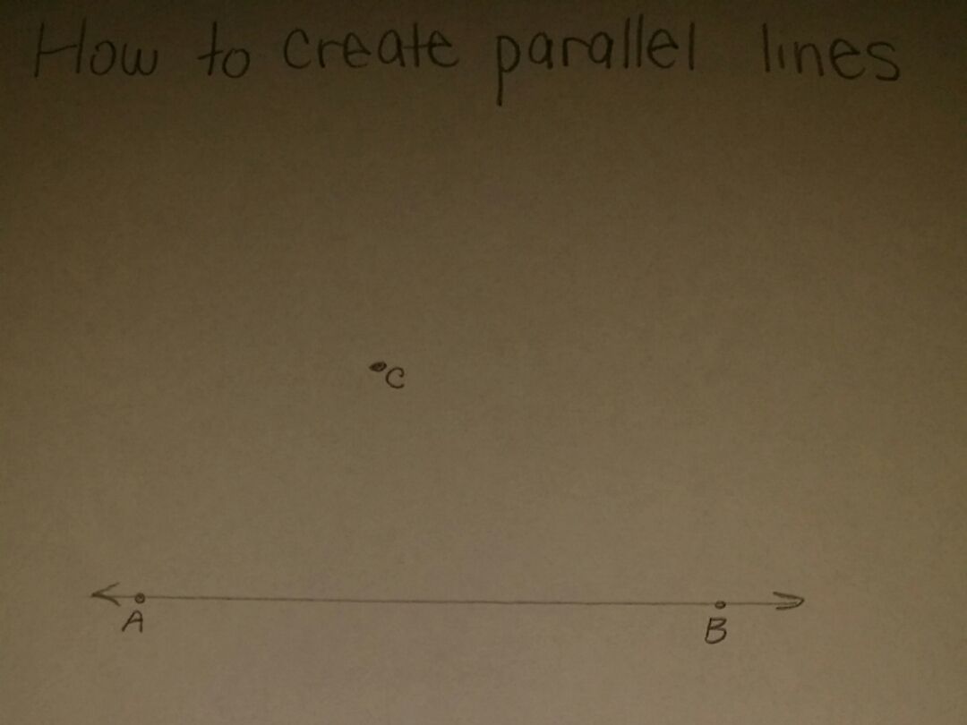 How to Construct Parallel Lines : 8 Steps - Instructables