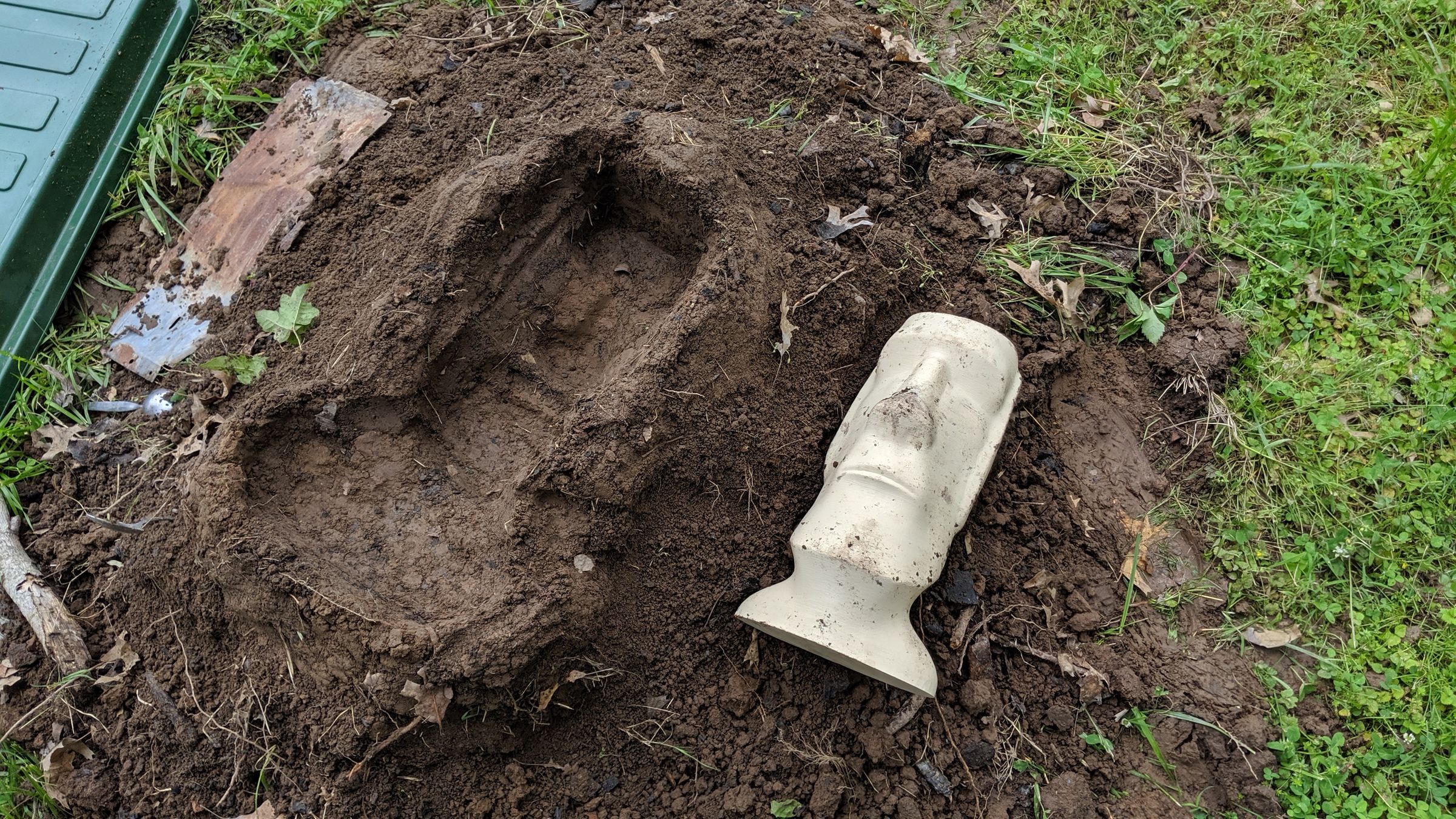 Make a Lawn Statue, Copied From (almost) Anything : 3 Steps (with ...