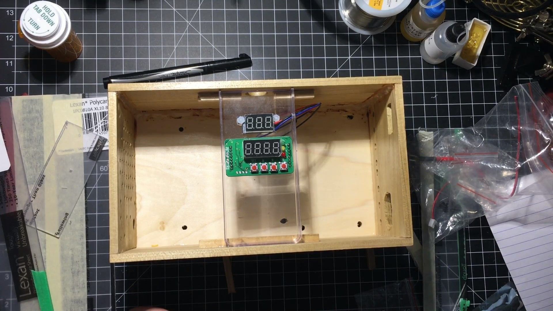 DIY High Voltage 8V-120V 0-15A CC/CV Small Portable Adjustable Bench ...