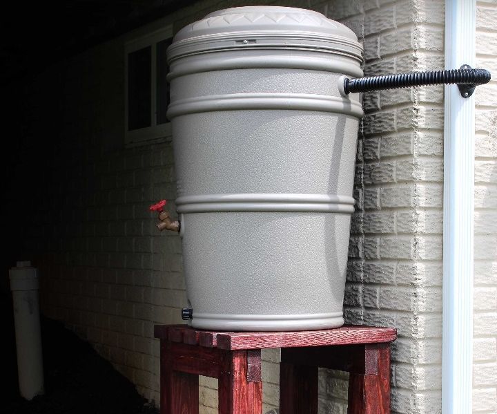 Rain Barrel Stand and Installation : 20 Steps (with Pictures ...