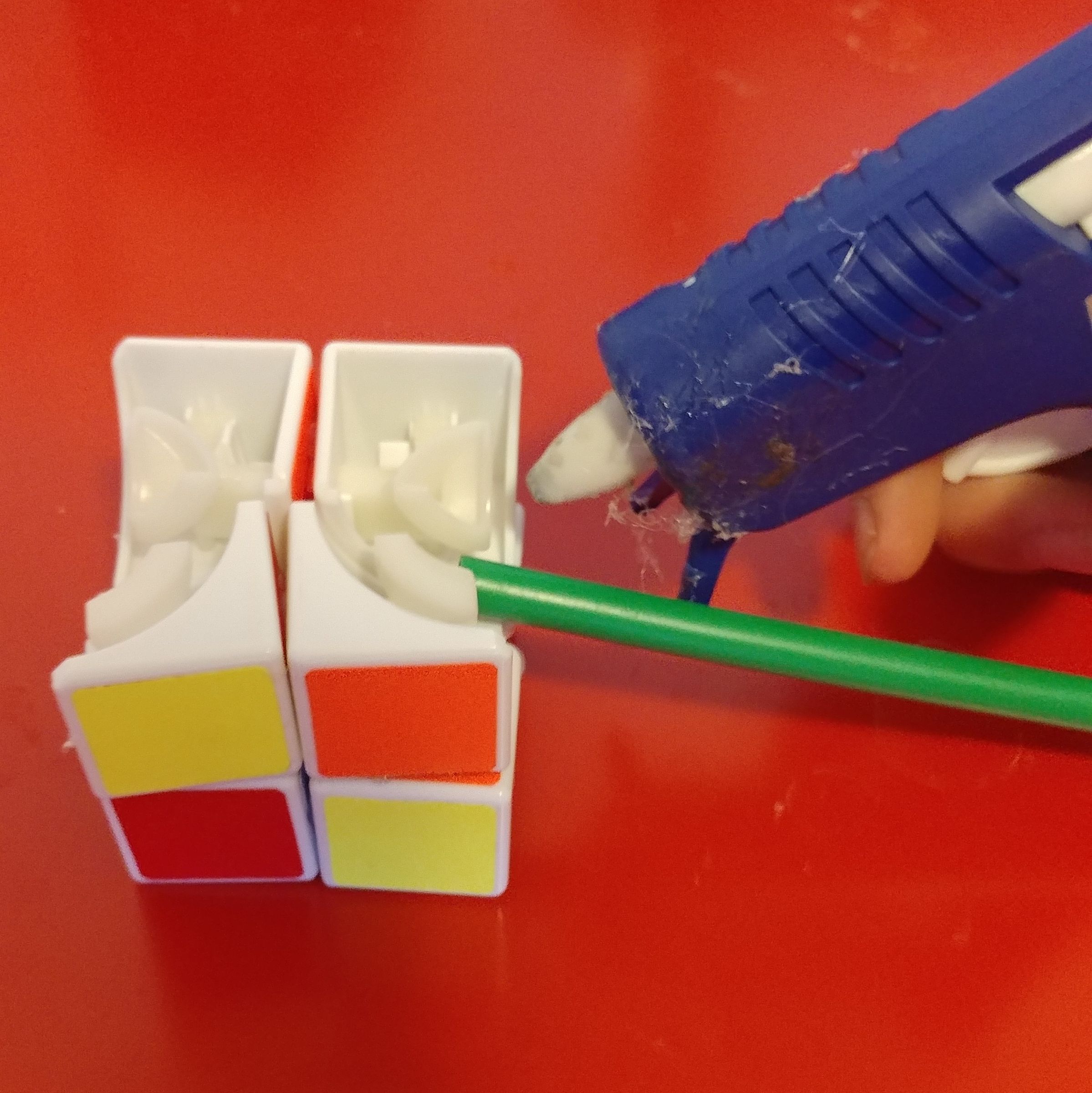 Rubix Cube Flower : 4 Steps (with Pictures) - Instructables
