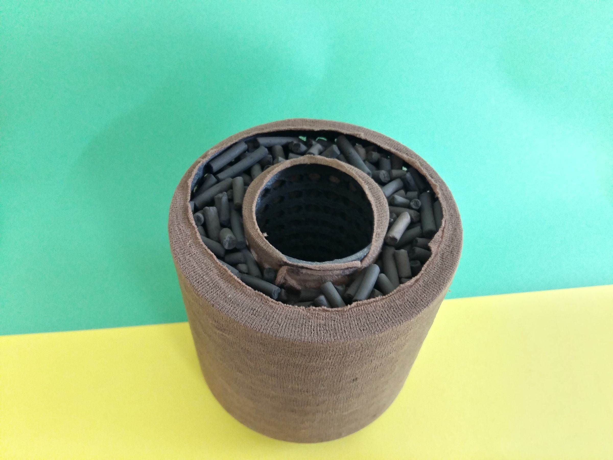 Air Filter (with Activated Carbon/charcoal) : 5 Steps (with Pictures ...