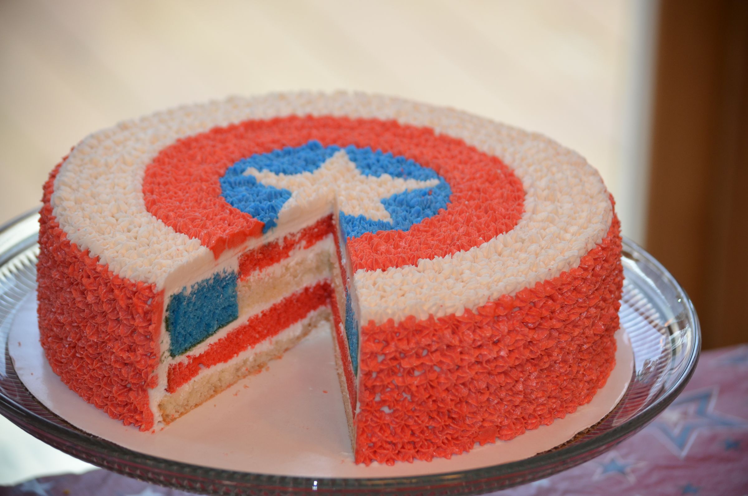 Independence Day Surprise Cake : 6 Steps (with Pictures) - Instructables
