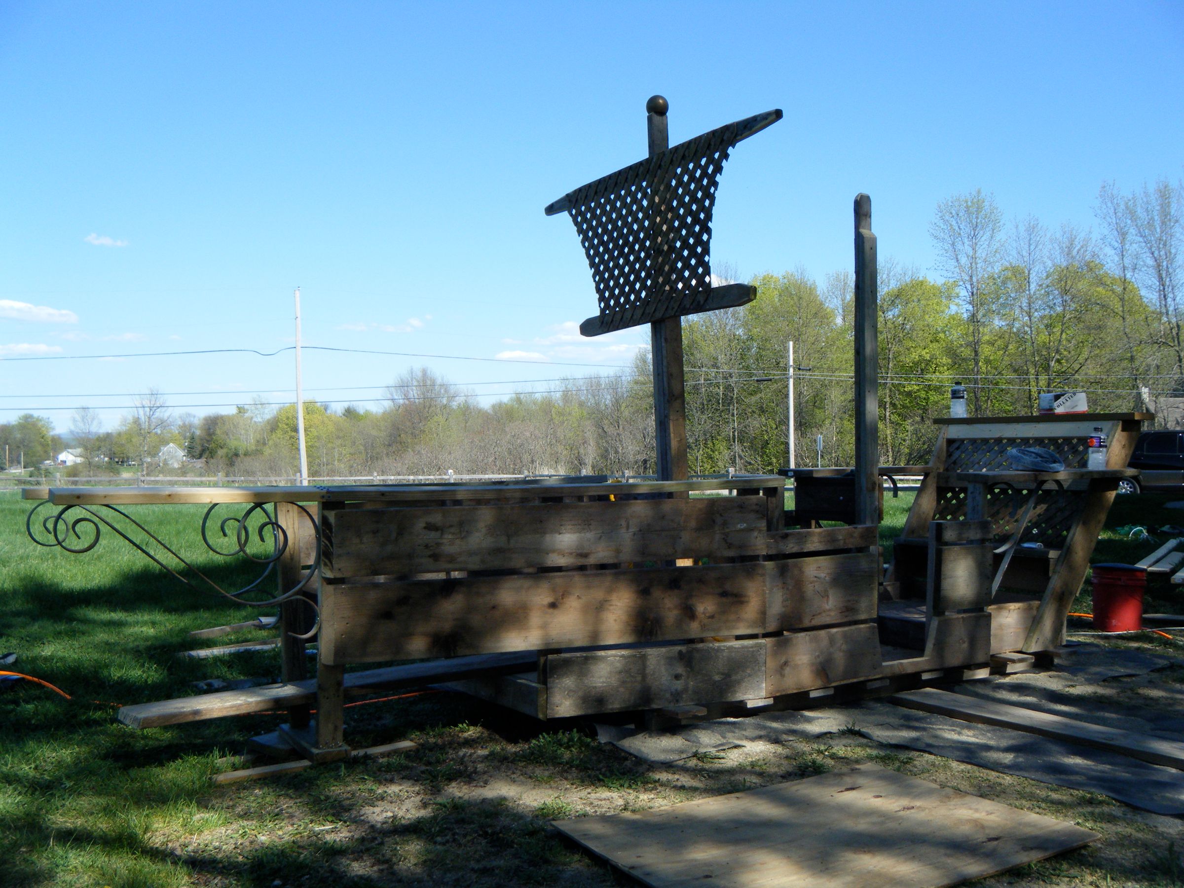 Pallet Pirate Ship : 25 Steps (with Pictures) - Instructables