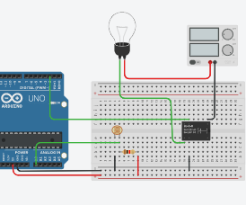 Arduino Light Intensity Lamp Using a Relay - Instructables