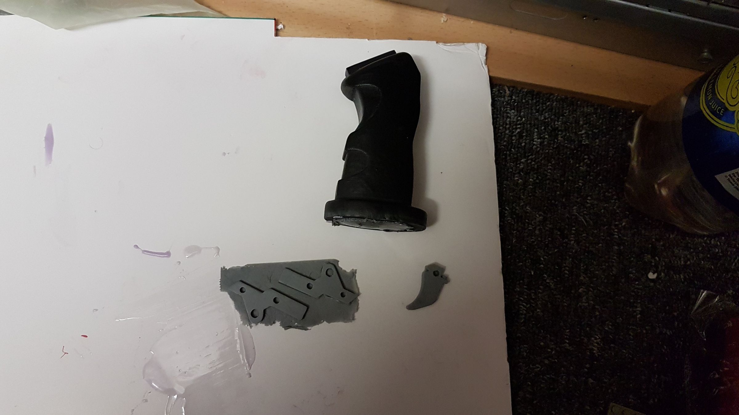 Paralyzer Blaster (Metroid) Mould and Cast : 4 Steps (with Pictures ...