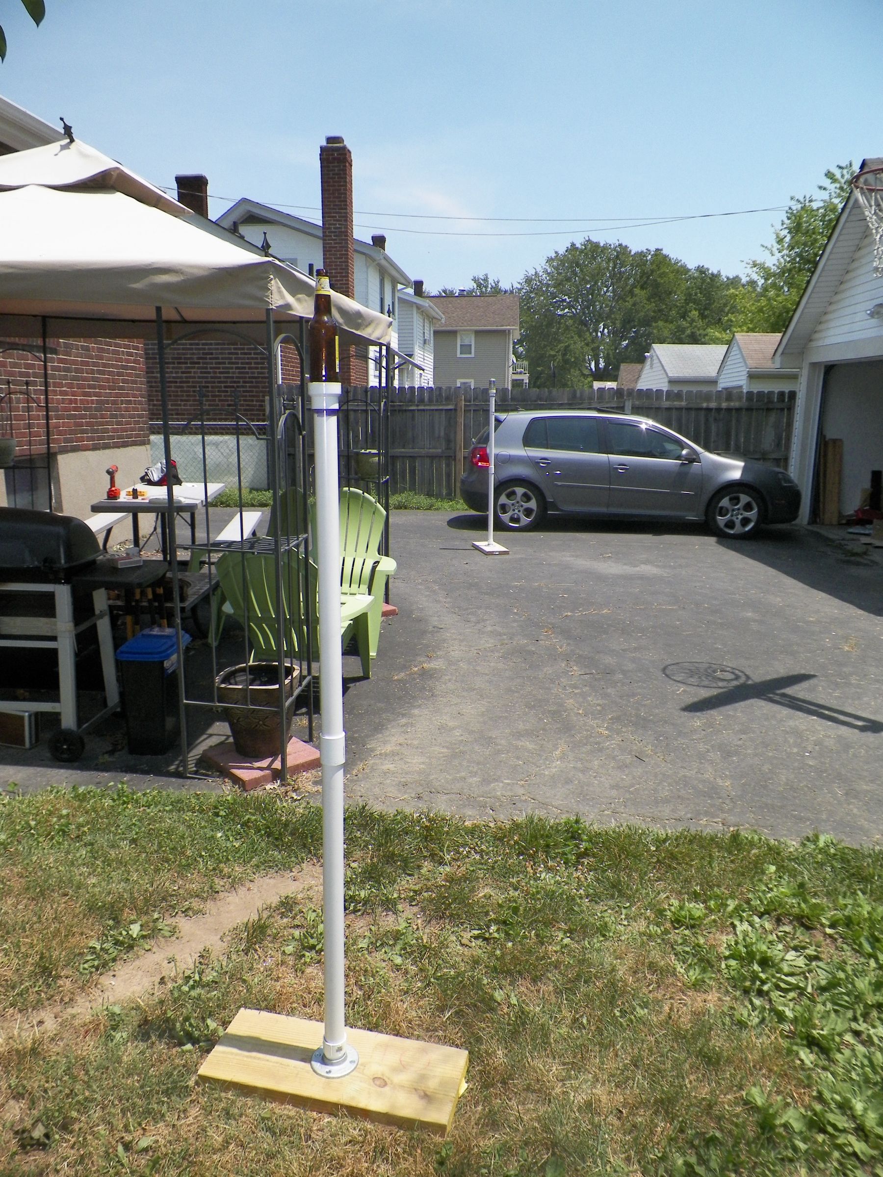 Portable Beer Frisbee Poles : 5 Steps (with Pictures) - Instructables
