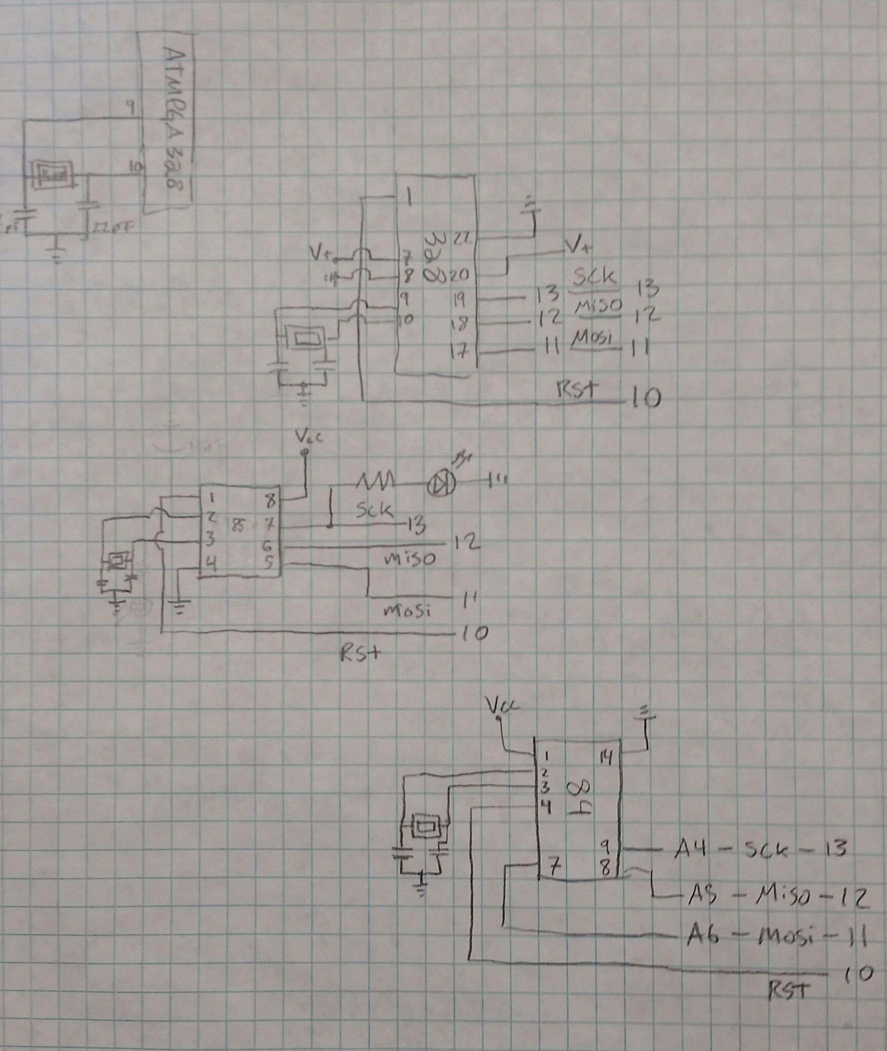 ZIF Attiny "Arduino As ISP" Programmer With External Clock : 11 Steps (with Pictures ...