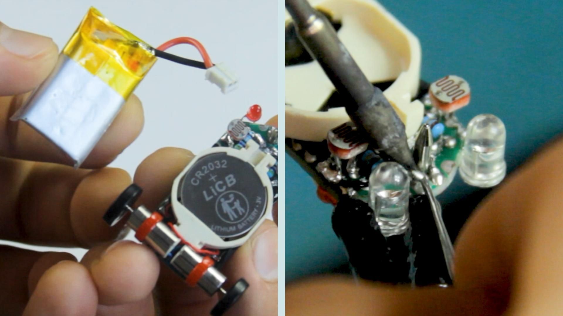 Make the Tiniest Line Follower Robot Without a Microcontroller : 10 ...