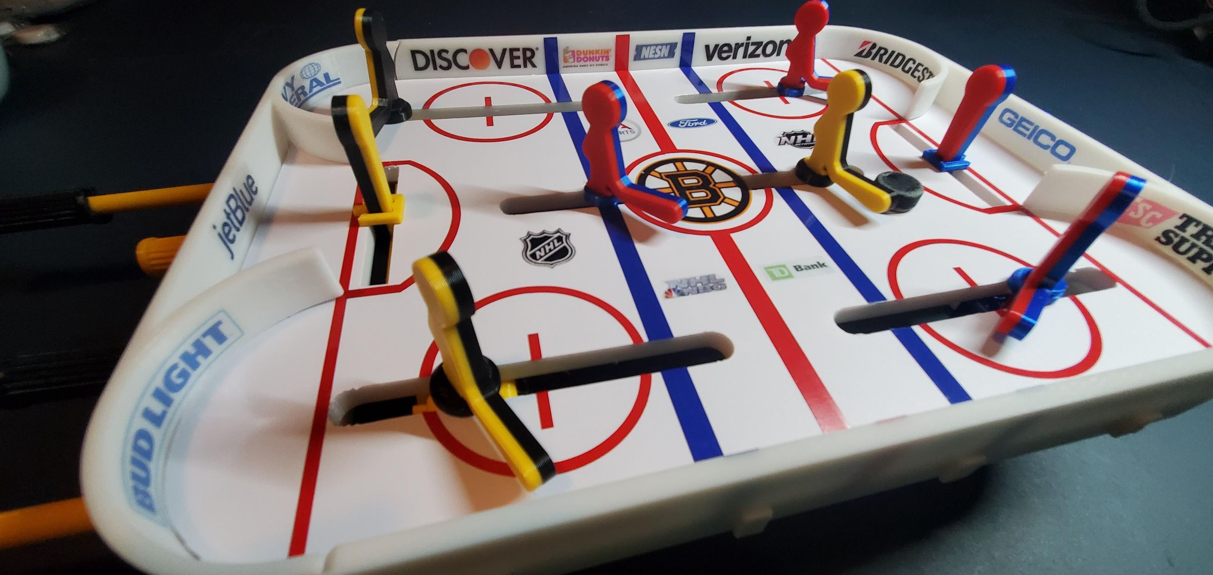 Mini Table Hockey 100% 3D Printable : 4 Steps (with Pictures ...