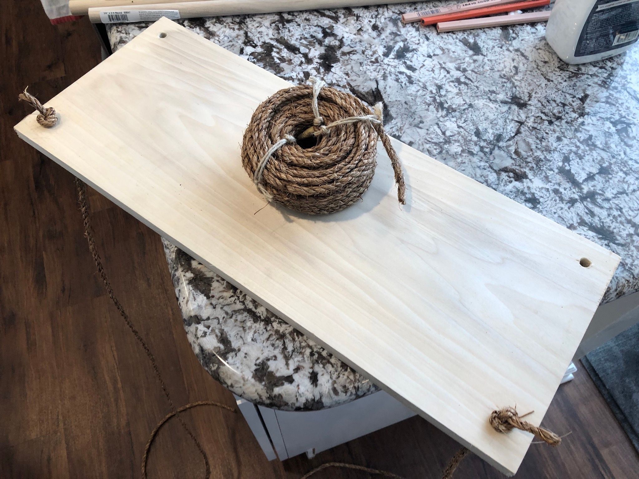 Hanging Kitchen Shelf : 7 Steps (with Pictures) - Instructables