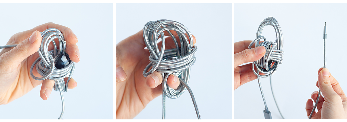 How to Make a Weighted Knot Charging Cable With FixIts : 6 Steps (with ...