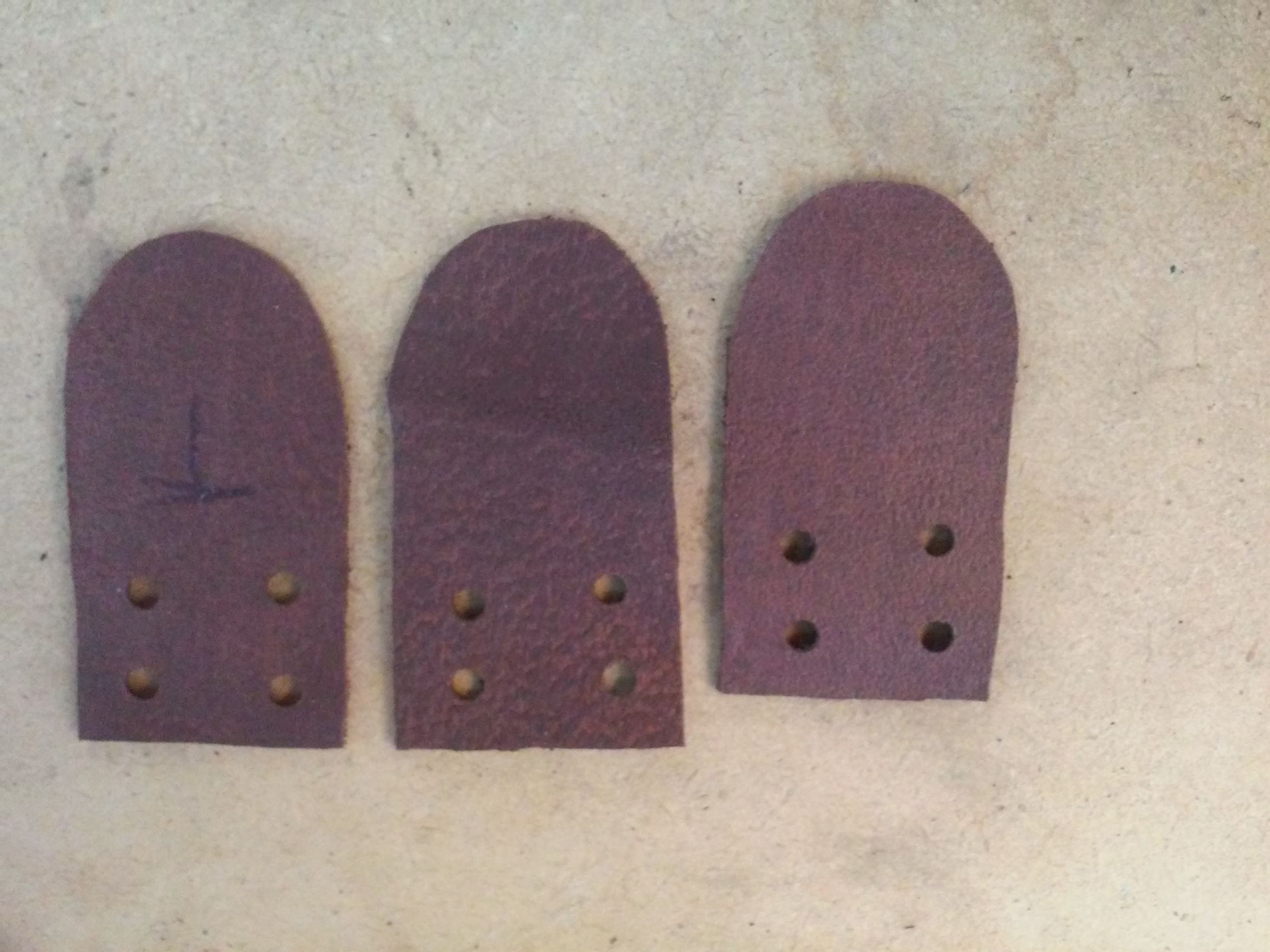 Leather Lamellar(scale) Bracer : 7 Steps (with Pictures) - Instructables