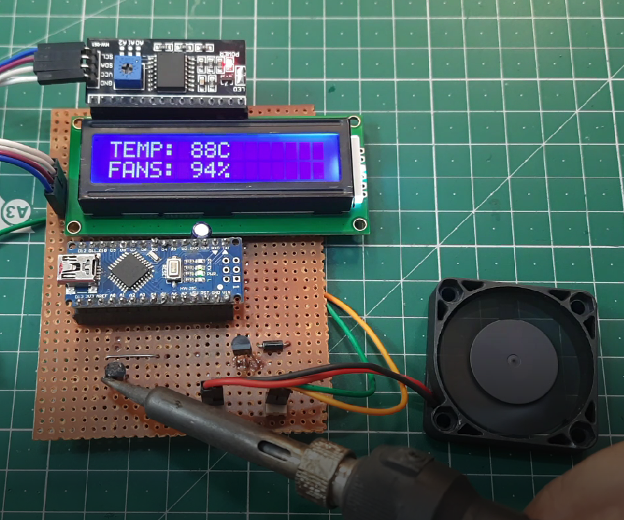 Arduino Based Temperature Controlled Fan : 9 Steps - Instructables Arduino Based Temperature Controlled Fan : 9 Steps - Instructables