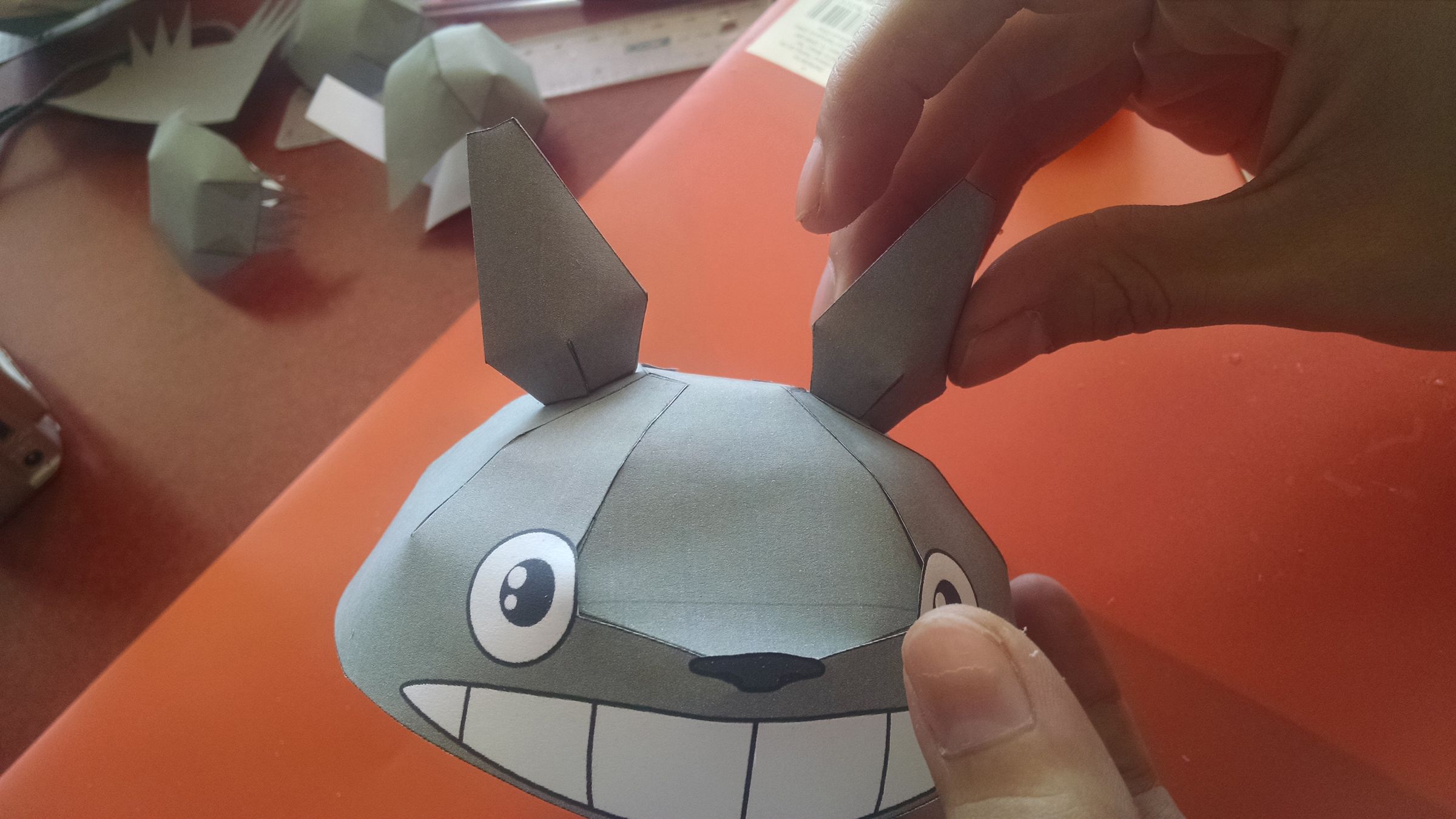 Totoro Papercraft : 13 Steps (with Pictures) - Instructables