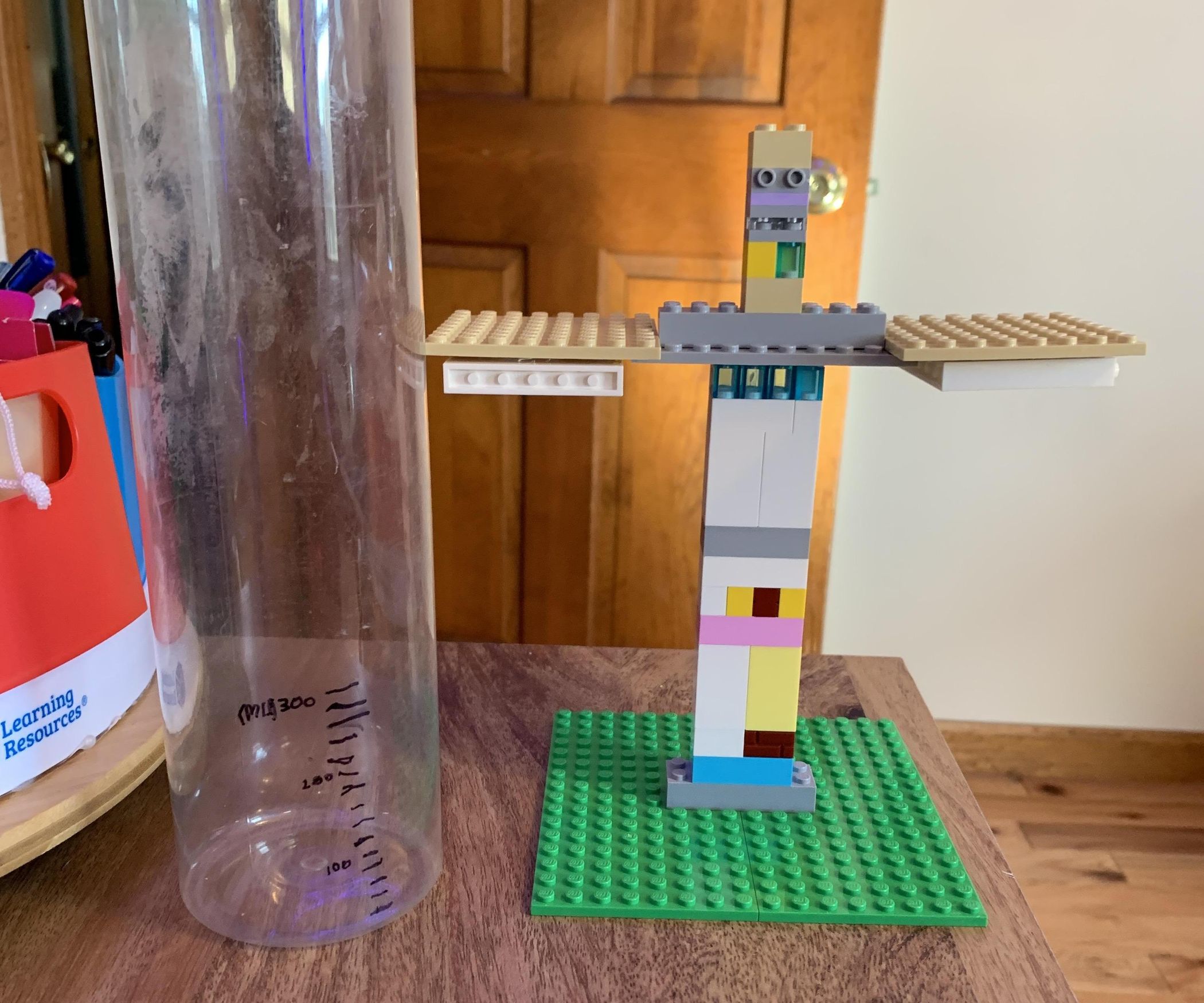 Easy to Build Balance Scale and Graduated Cylinder : 8 Steps ...