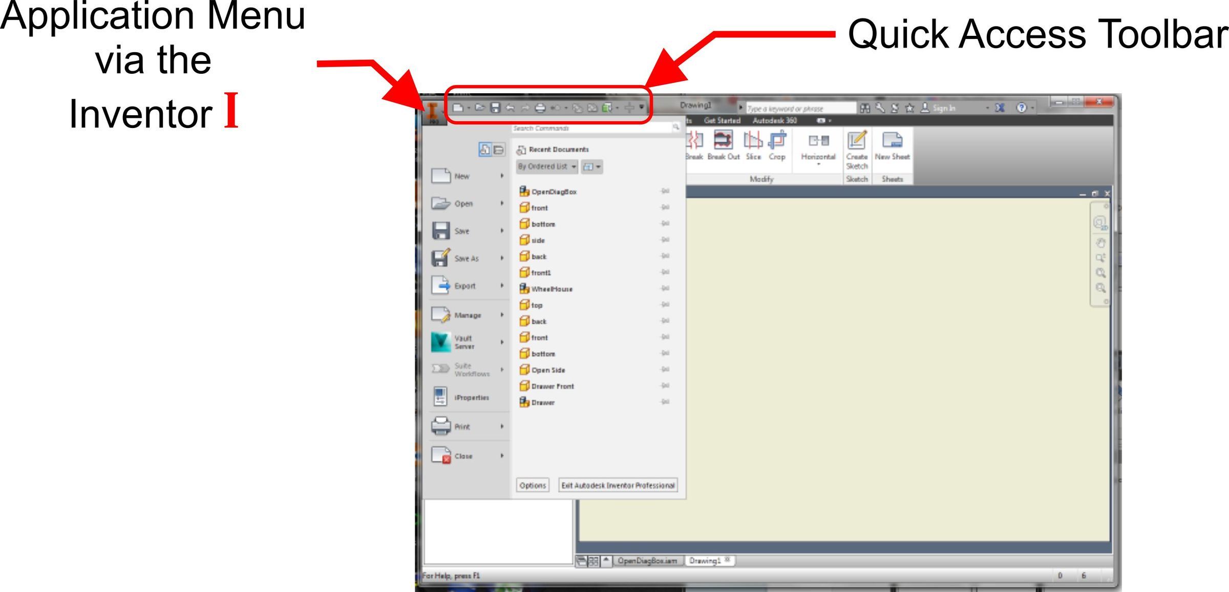 Develop and Export a Box From Autodesk Inventor 2014 : 11 Steps ...