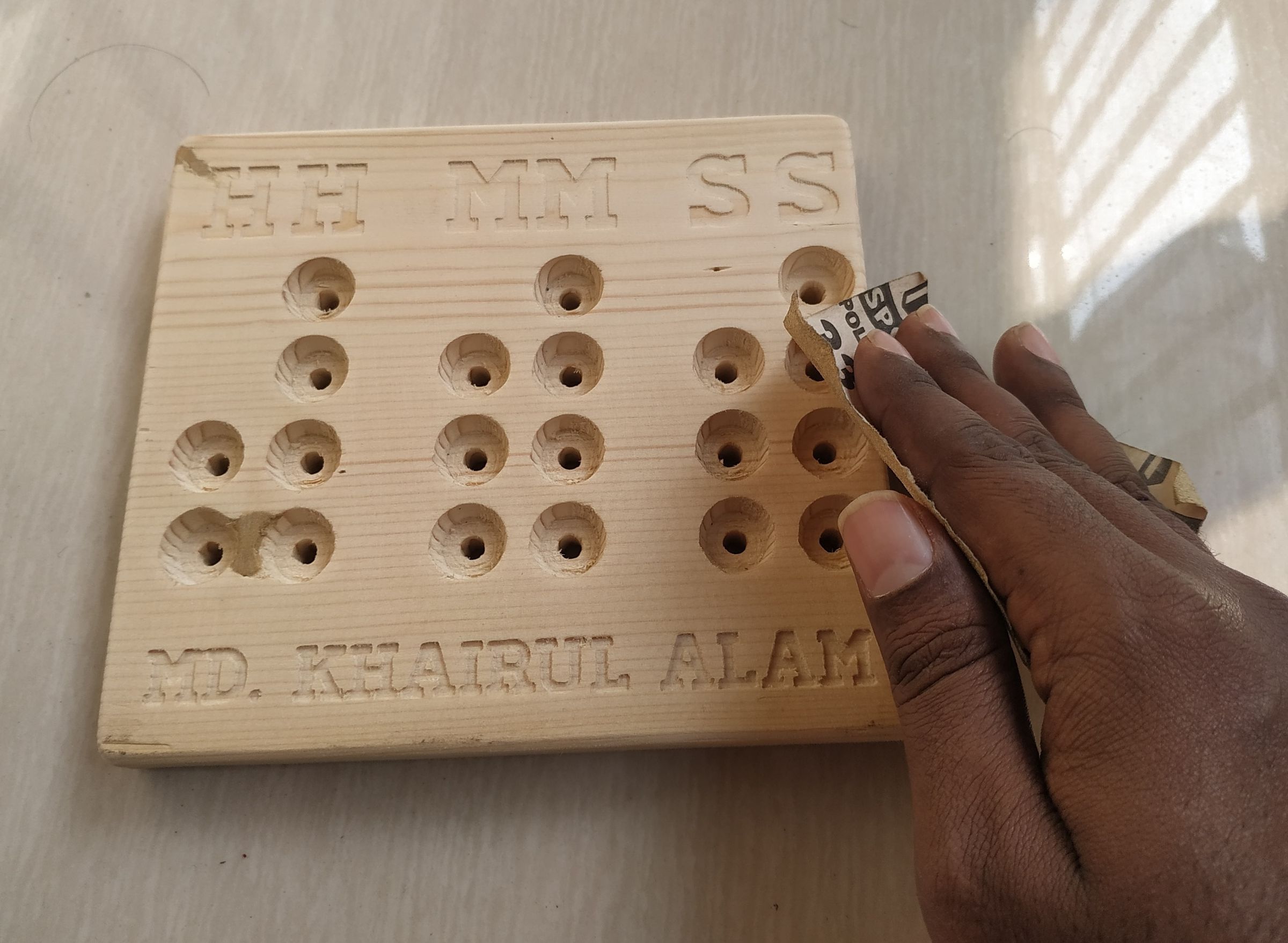 Binary Desk Clock : 9 Steps (with Pictures) - Instructables