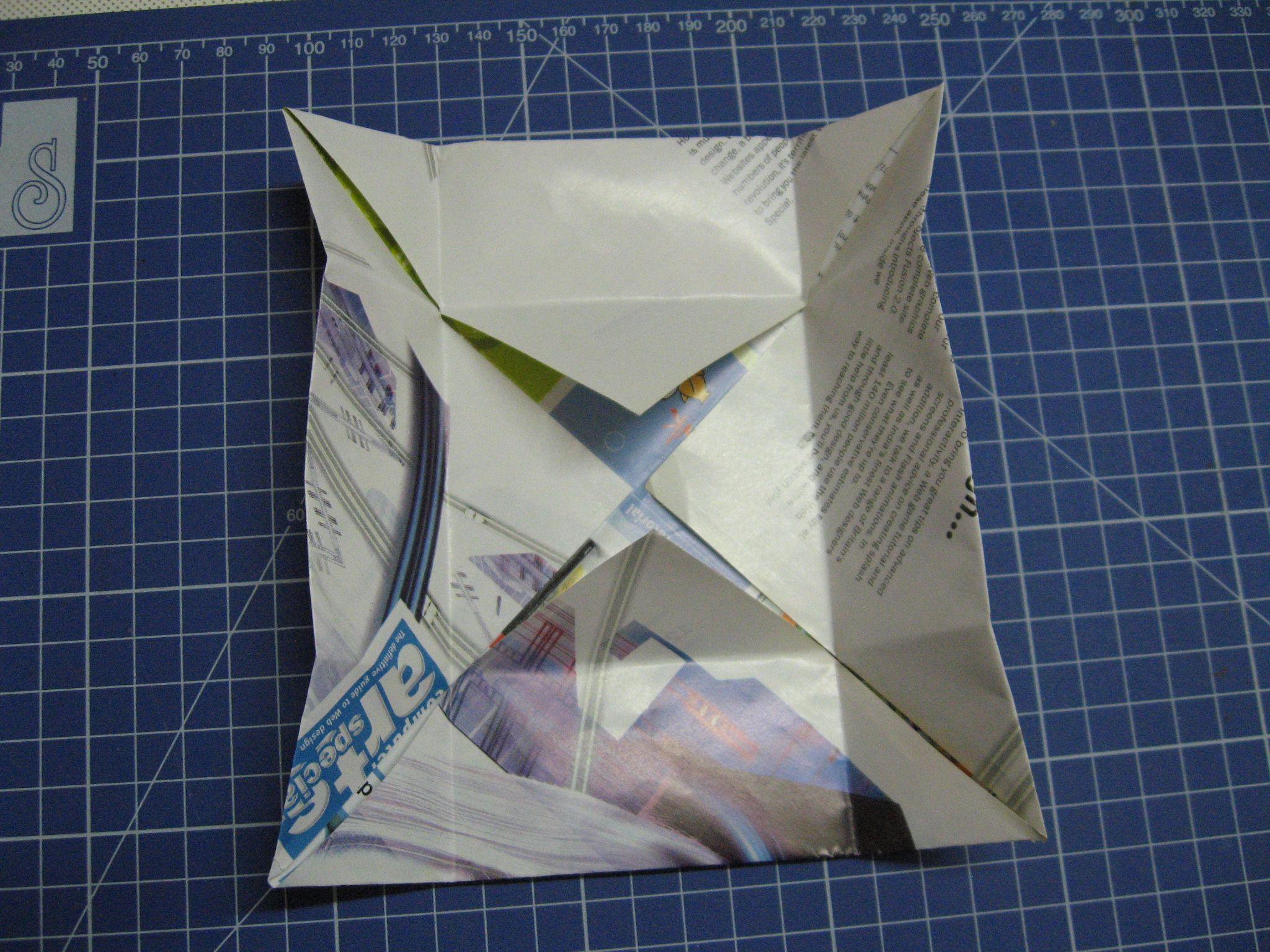 Boil Water or Cook Rice in an Origami Paper Box : 9 Steps (with ...