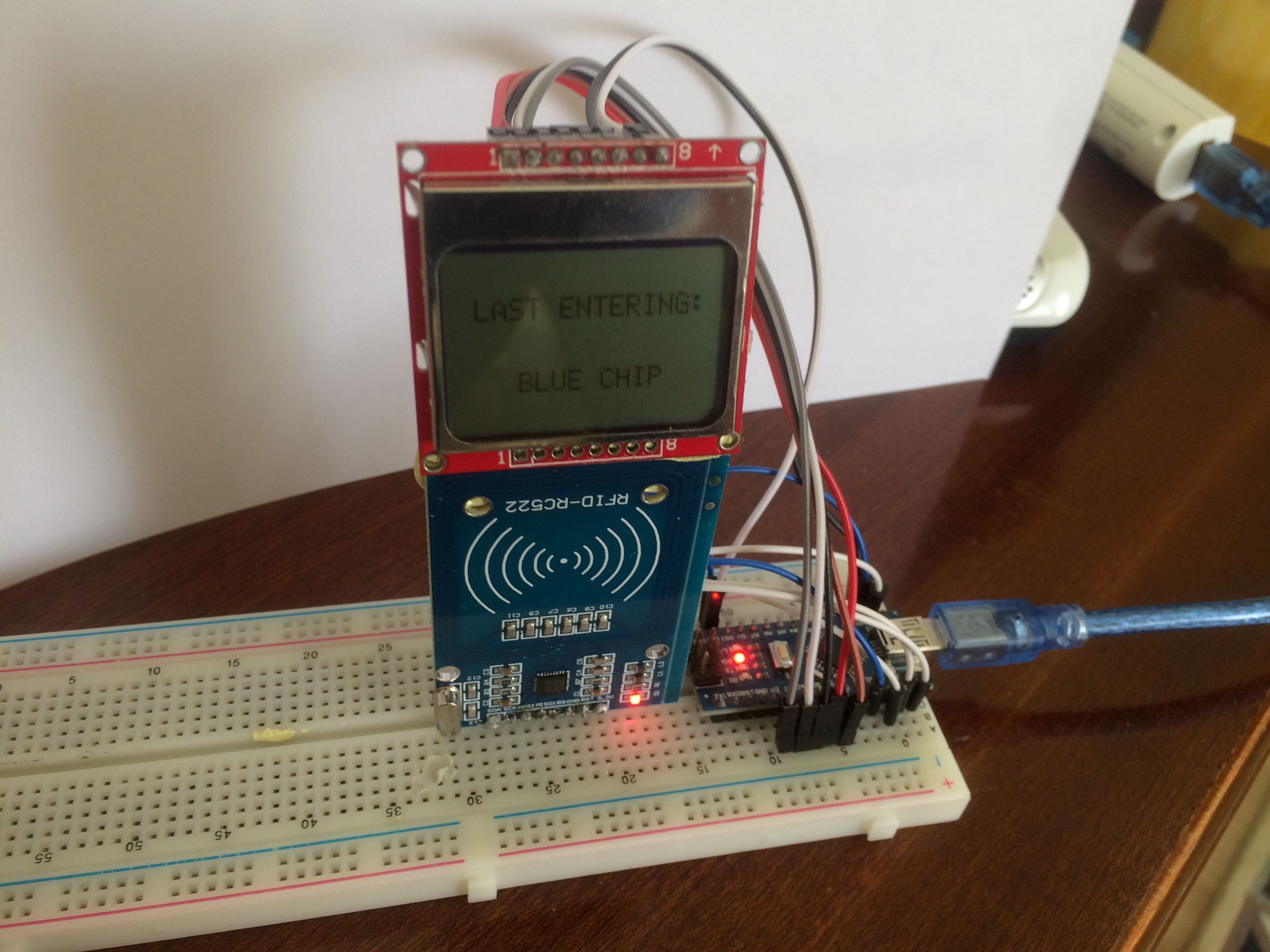 Arduino RFID and 5110 Screen/ID Card Reader(Rc522) : 3 Steps (with ...
