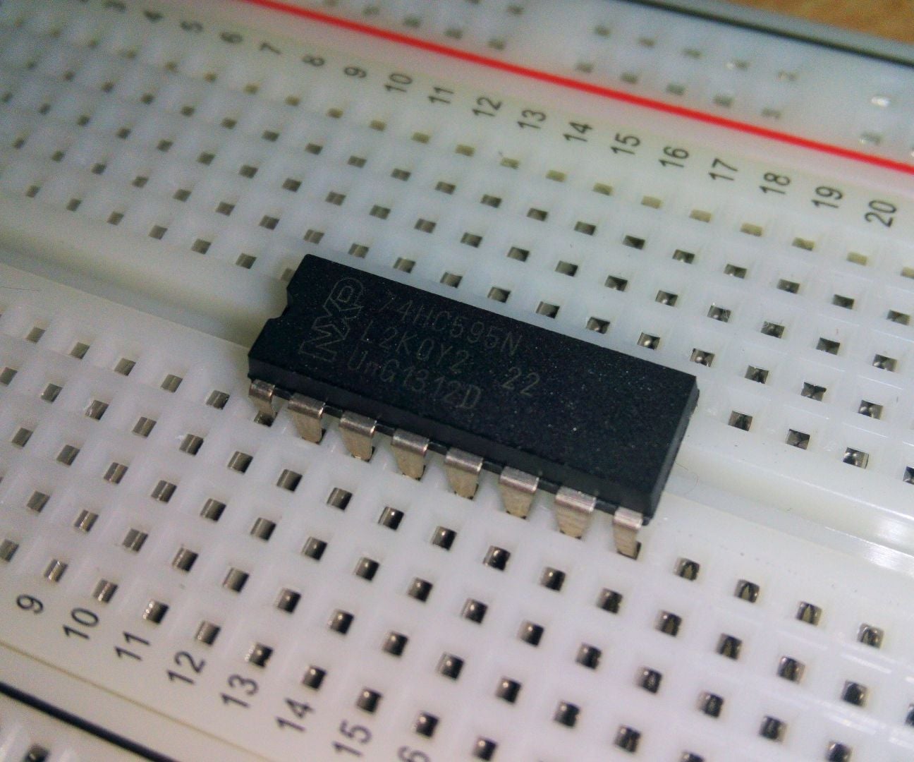 How To Use A Shift Register Arduino Tutorial 4 Steps With Pictures Instructables