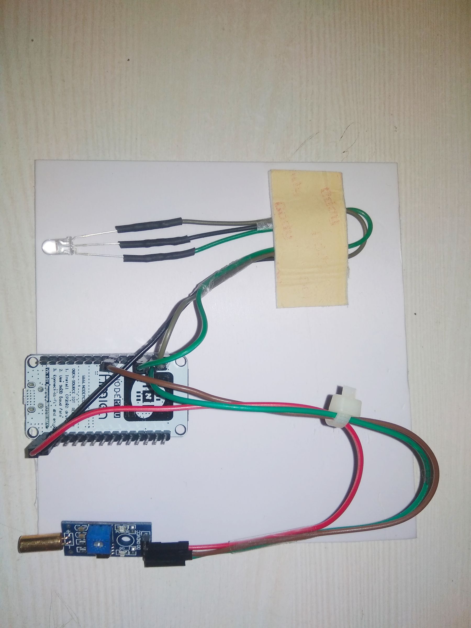 Uploading Vibrational Sensor Value to IOT ThingSpeak Using NodeMCU : 4 ...