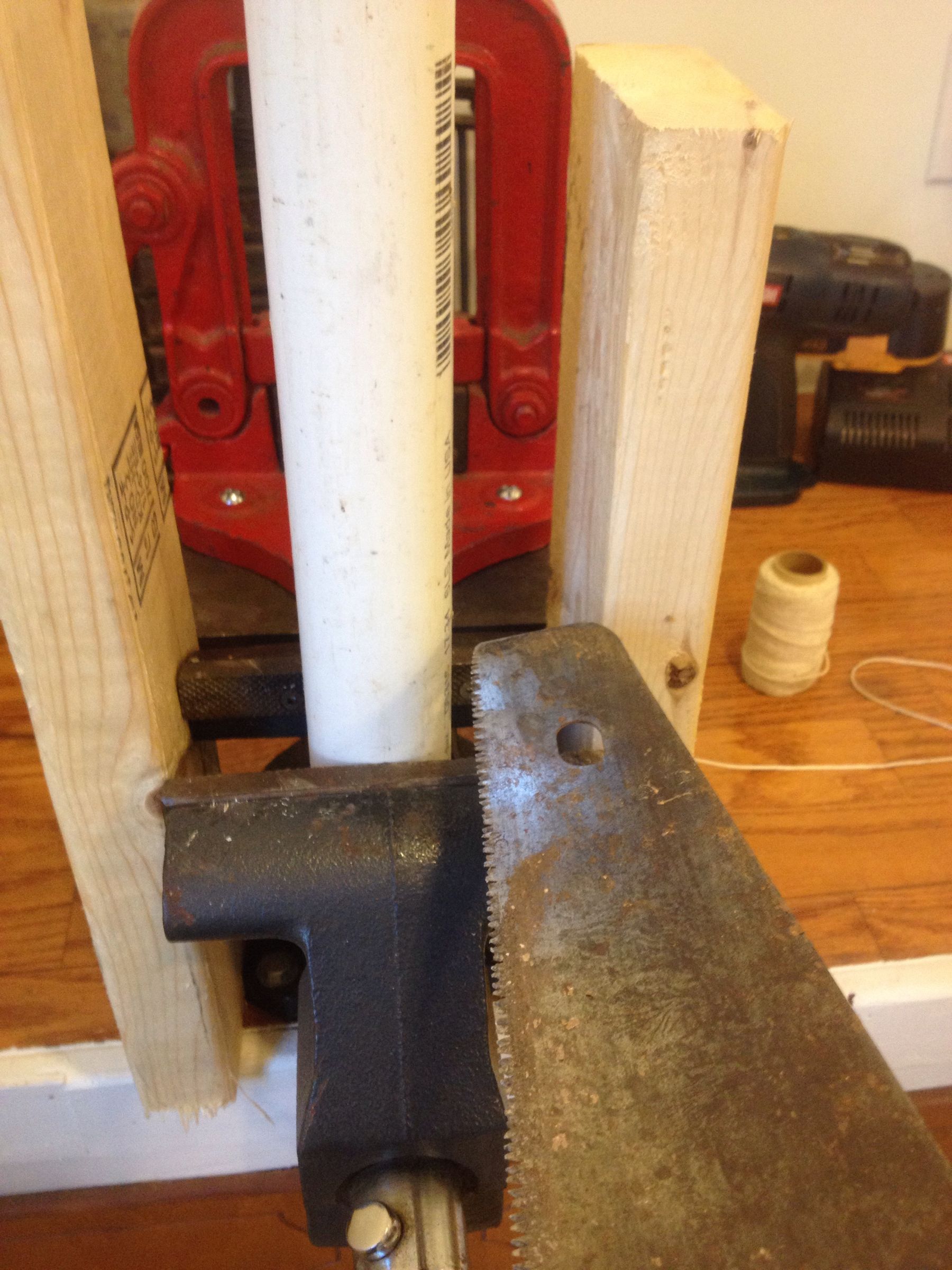 Cutting PVC in a Tight Spot : 6 Steps (with Pictures) - Instructables