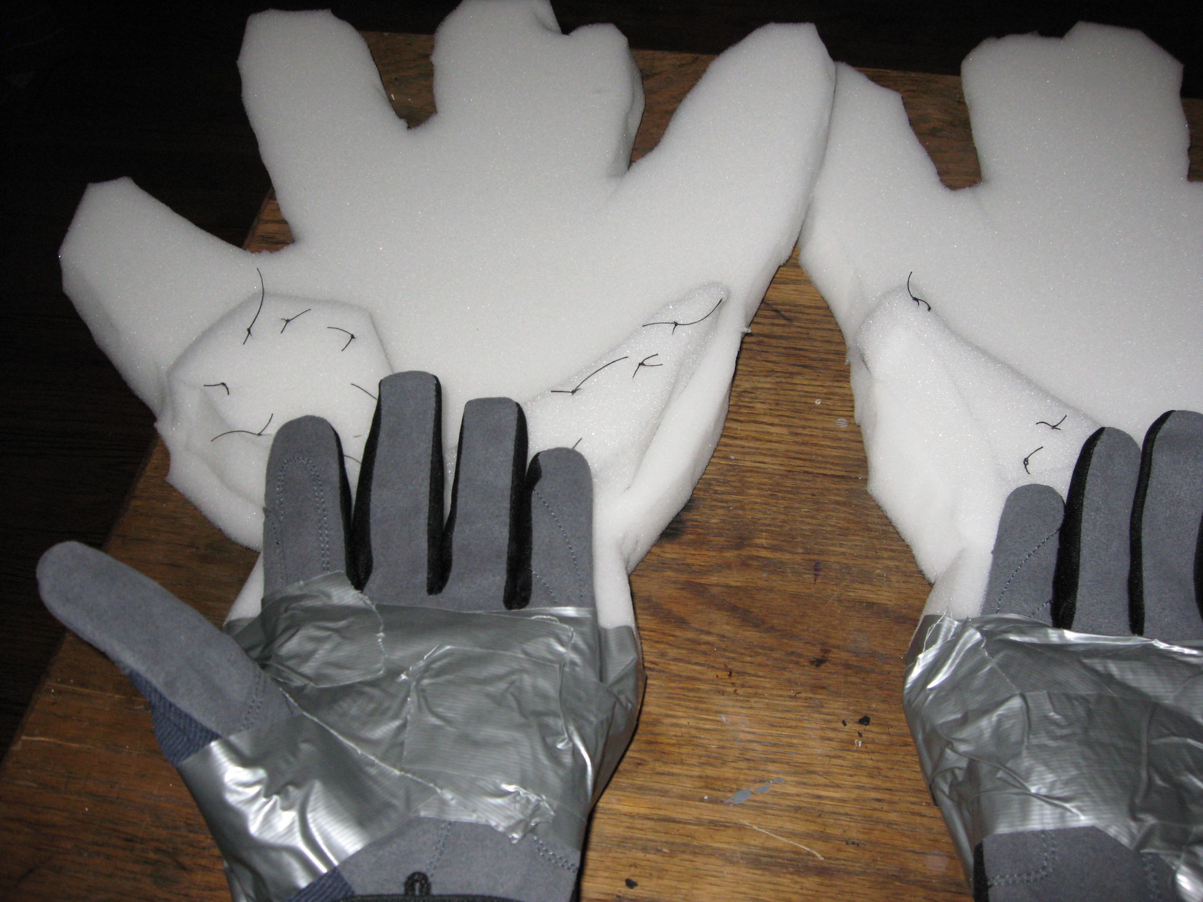 Giant Monster Hands (now With Action Video!) : 9 Steps - Instructables