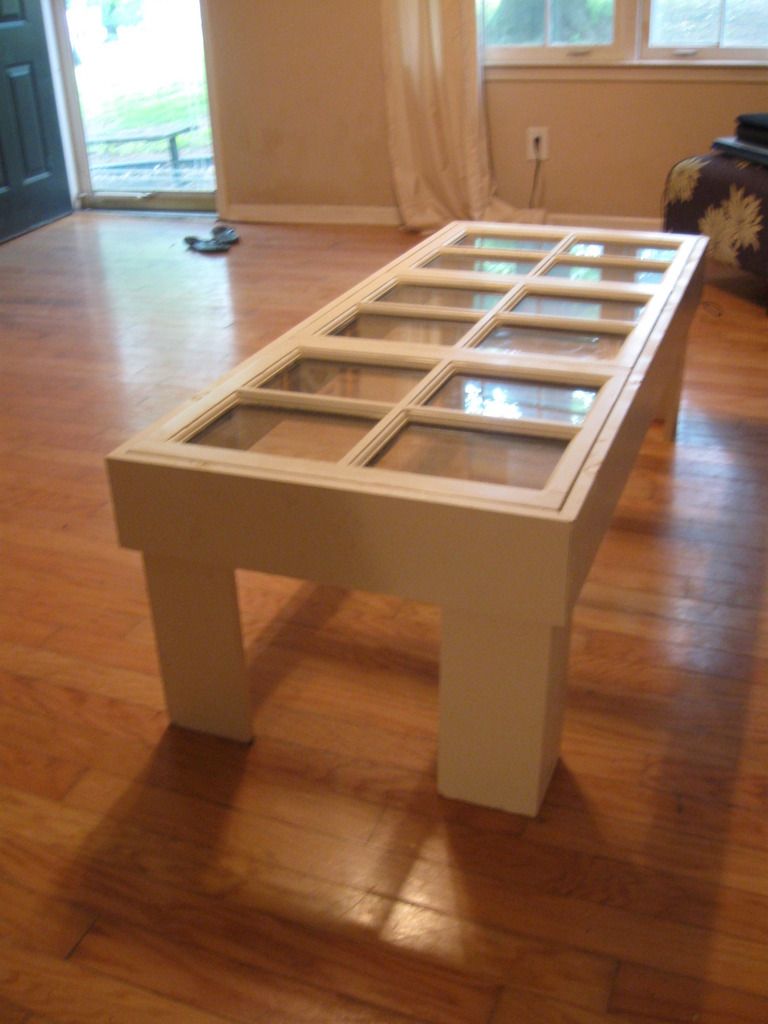 Coffee Table With Antique Windows : 5 Steps (with Pictures) - Instructables