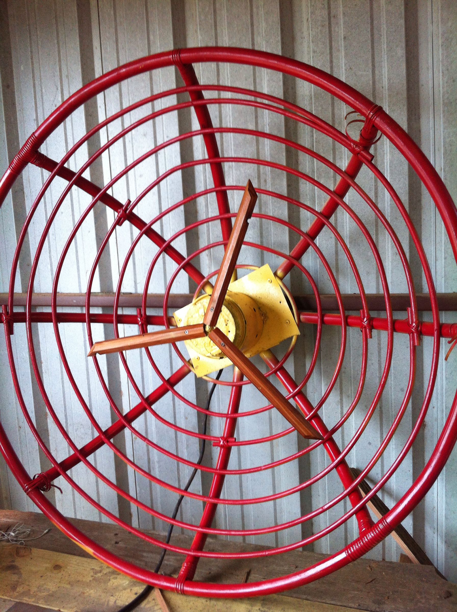 Papisan Chair Garbage Disposal Floor Fan : 3 Steps - Instructables