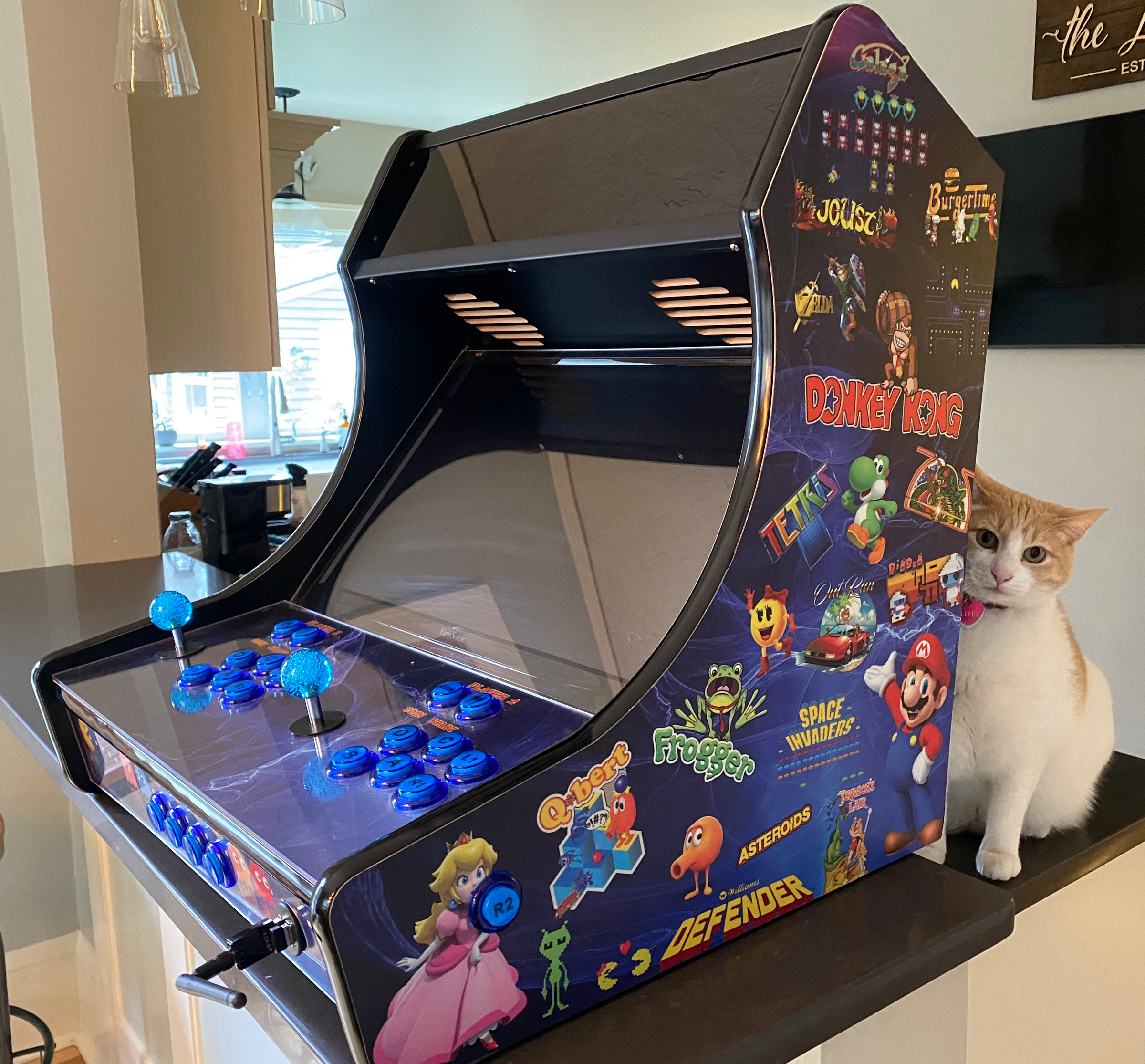 Arcade Machine With Changing LED Marquee : 5 Steps (with Pictures ...