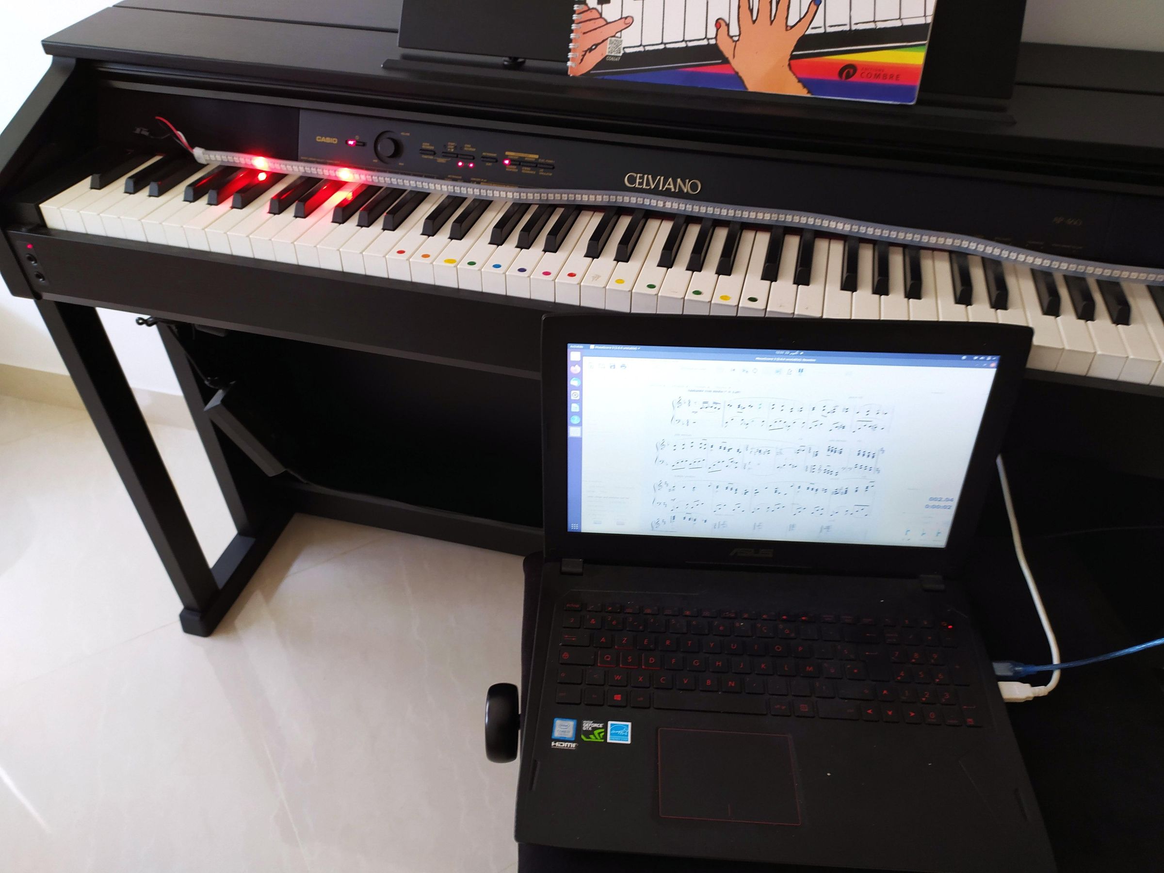 MuseScore+Arduino+LEDs+MIDI = Piano Tutor : 5 Steps (with Pictures ...