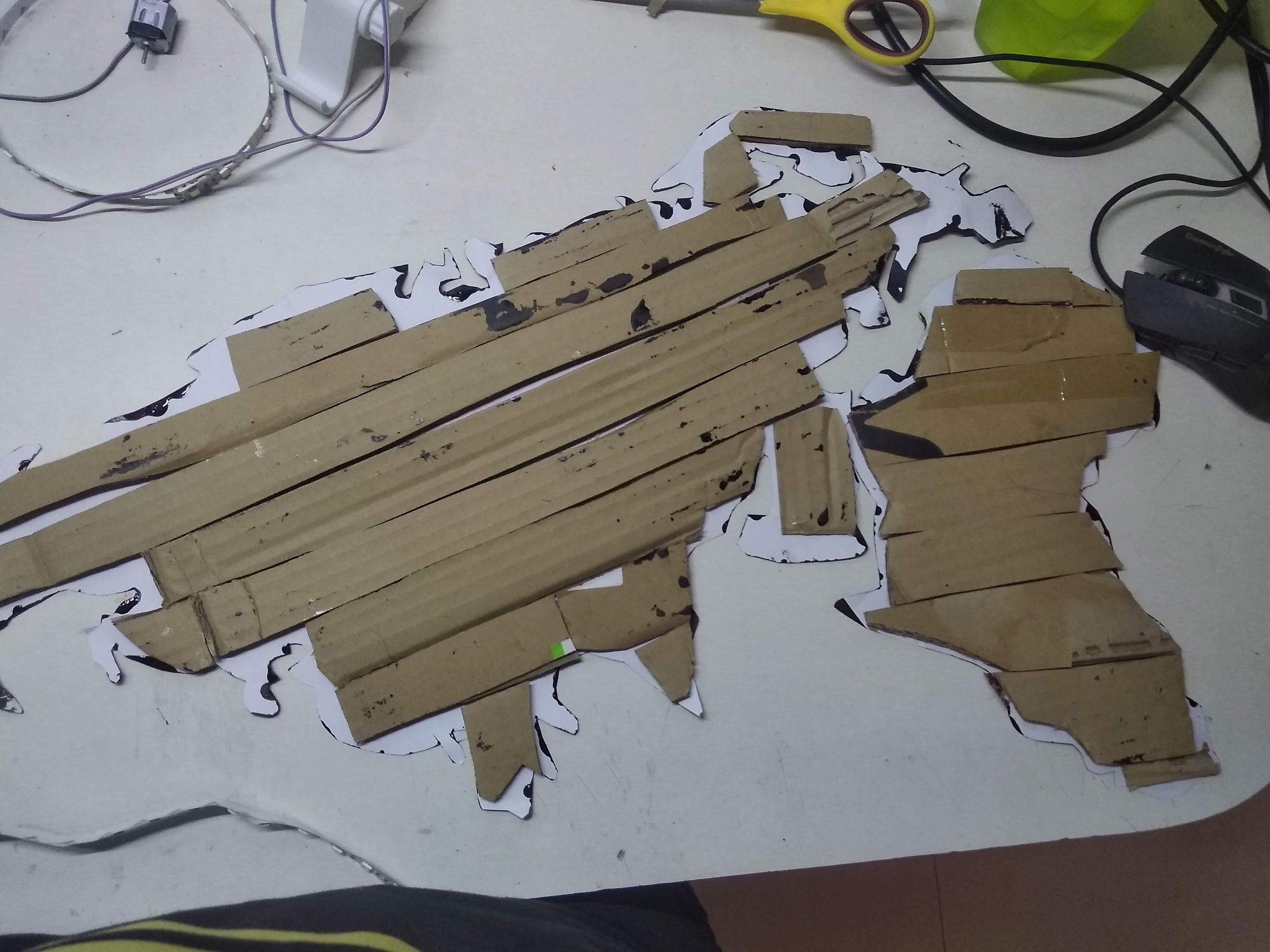 Cardboard World Map With Backlight : 8 Steps - Instructables