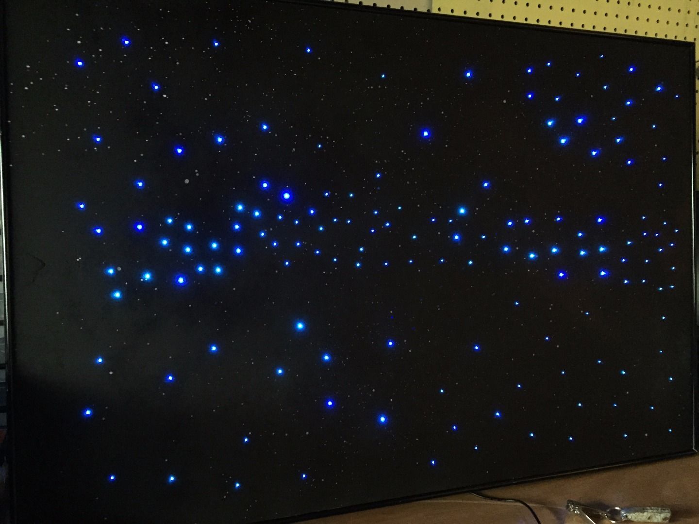 Fiber Optic Star Ceiling Panel With Day Time Stars : 14 Steps (with ...