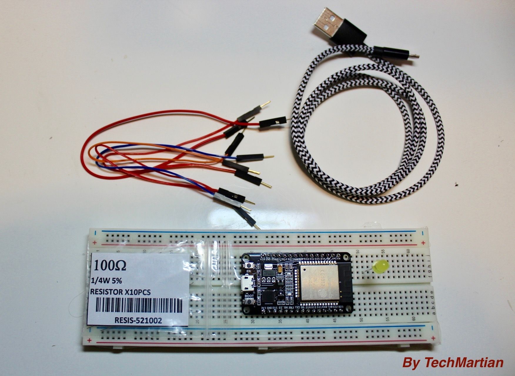 Blinking an LED With ESP32 : 3 Steps - Instructables