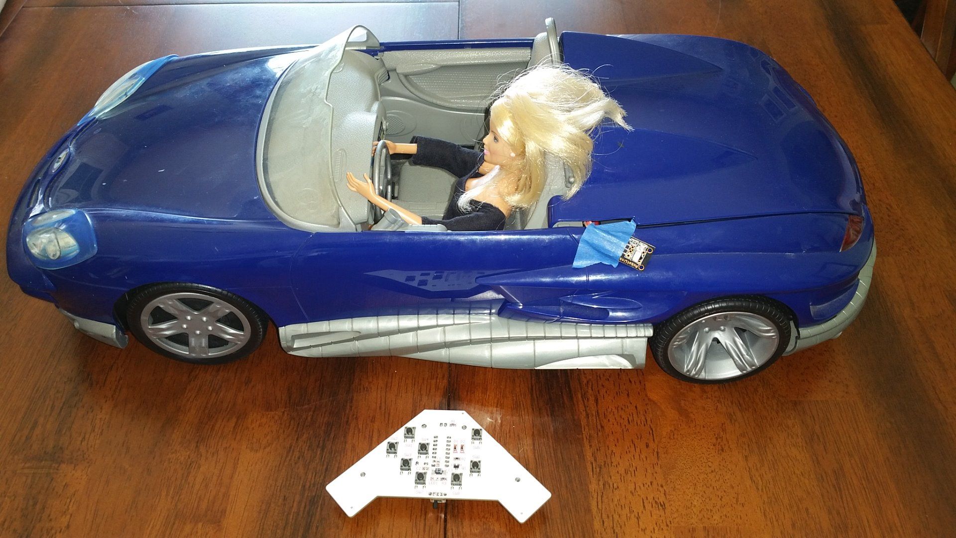 Barbie Arduino Car Alarm : 4 Steps - Instructables