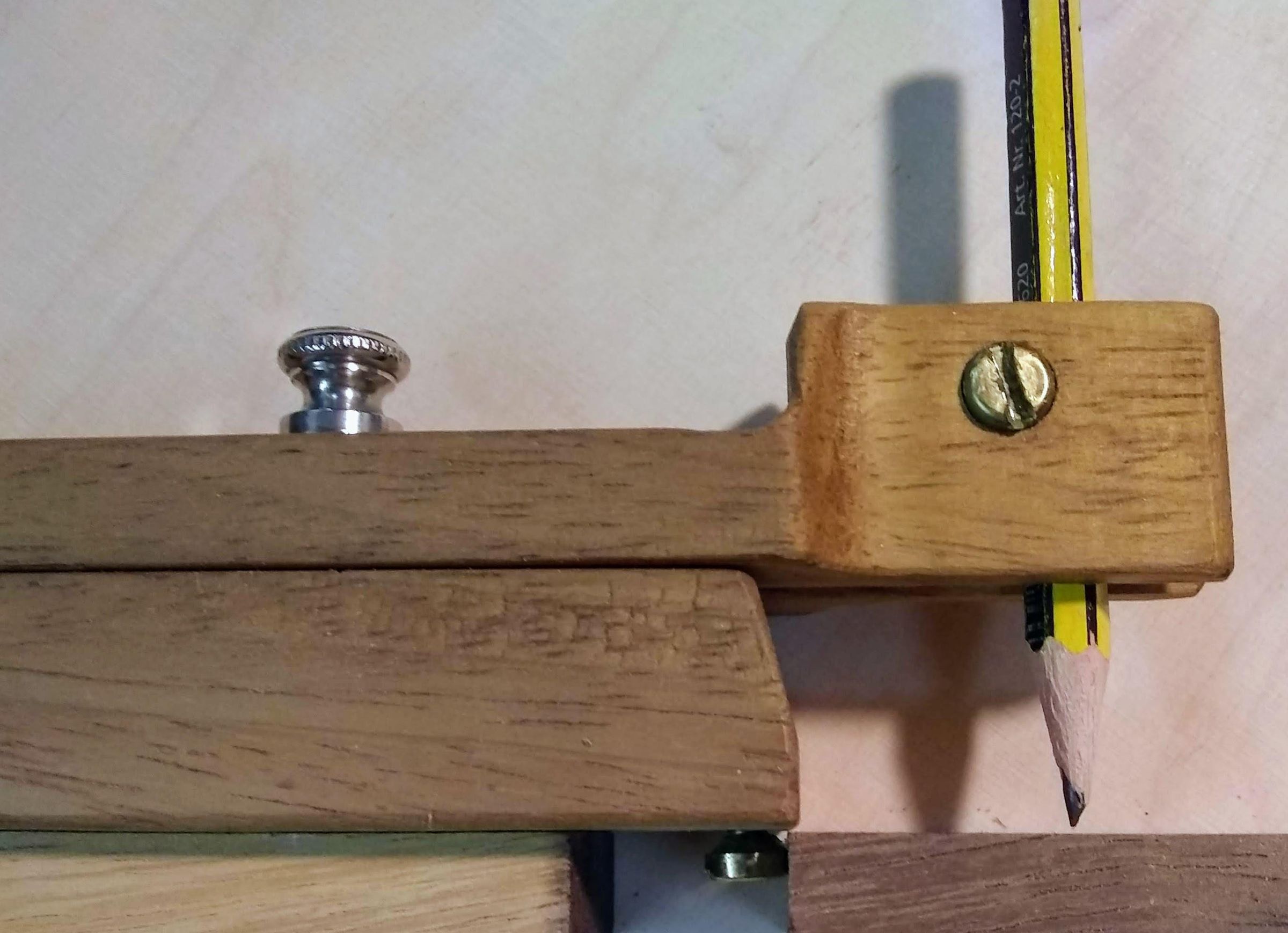 Beam Compass & Marking Gauge : 6 Steps (with Pictures) - Instructables