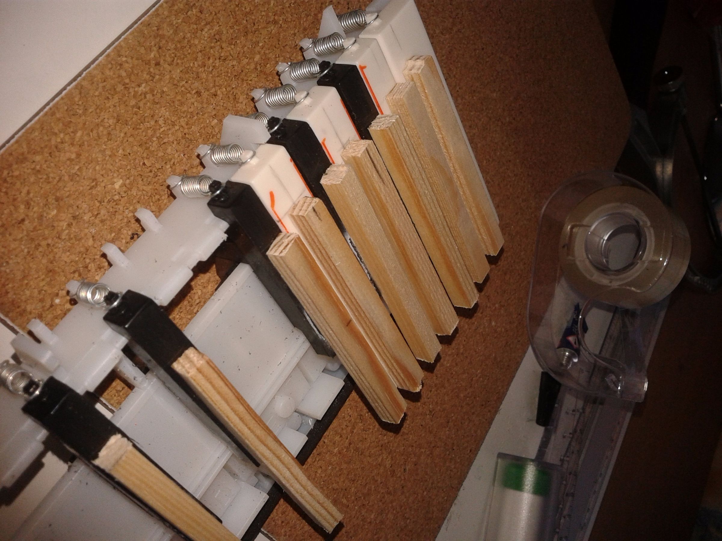 Uniform Keyboard (Jankó Keyboard) Melodica/Pianica Conversion : 6 Steps ...