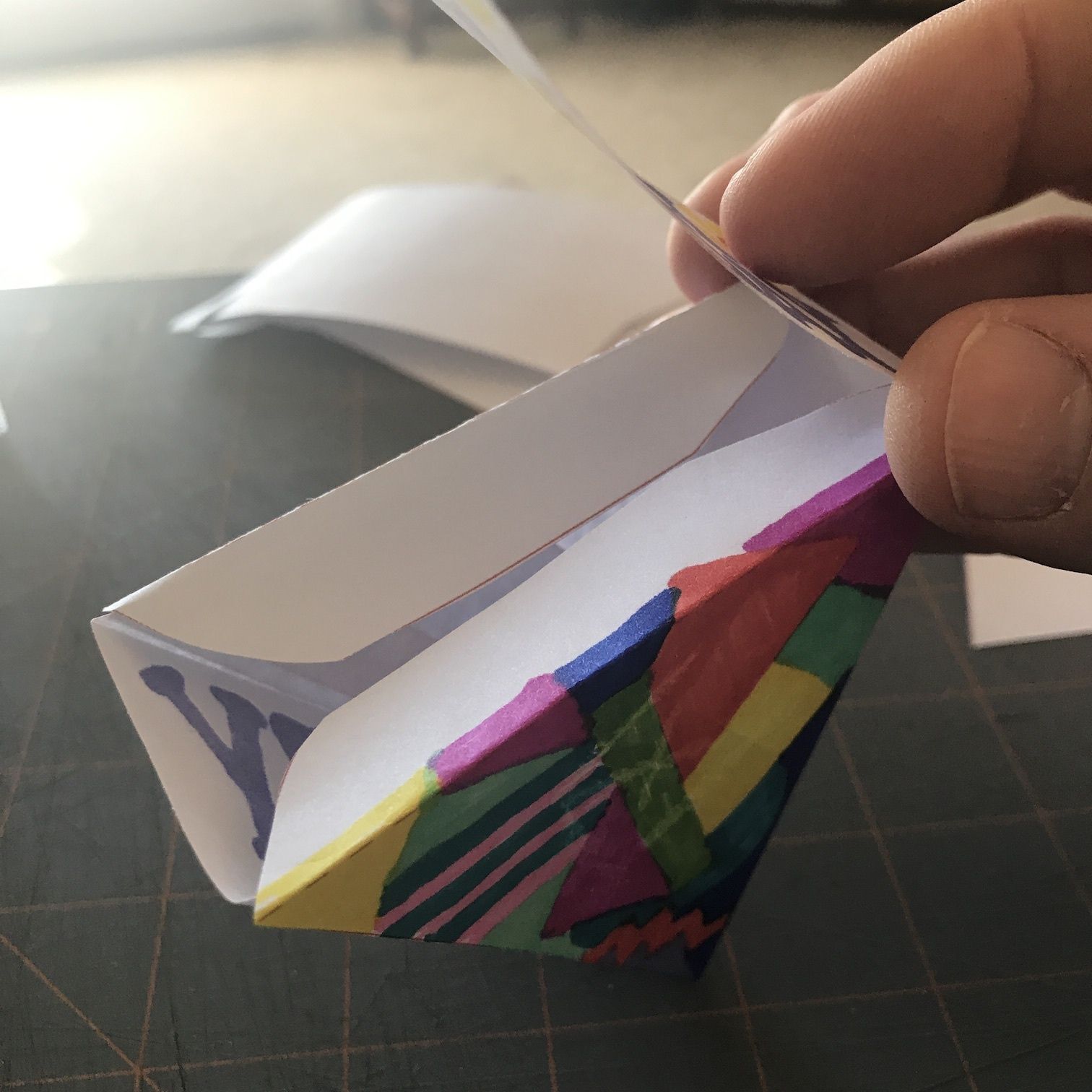 Handmade Custom Shaped Gift Box Series: Beginner - Tri-Fold Box : 6 ...