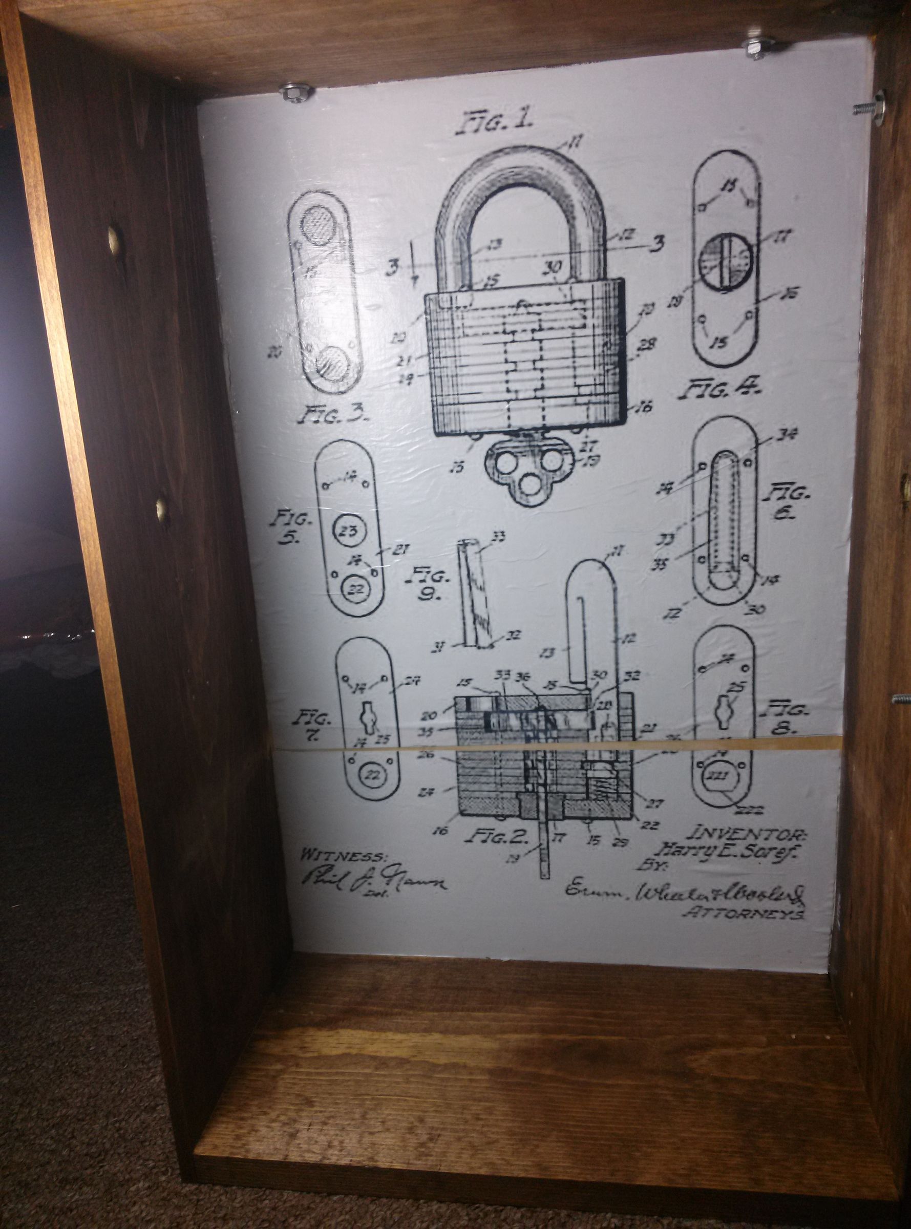 The Lock Box: Lockpicking Display & Practice Stand : 6 Steps (with ...