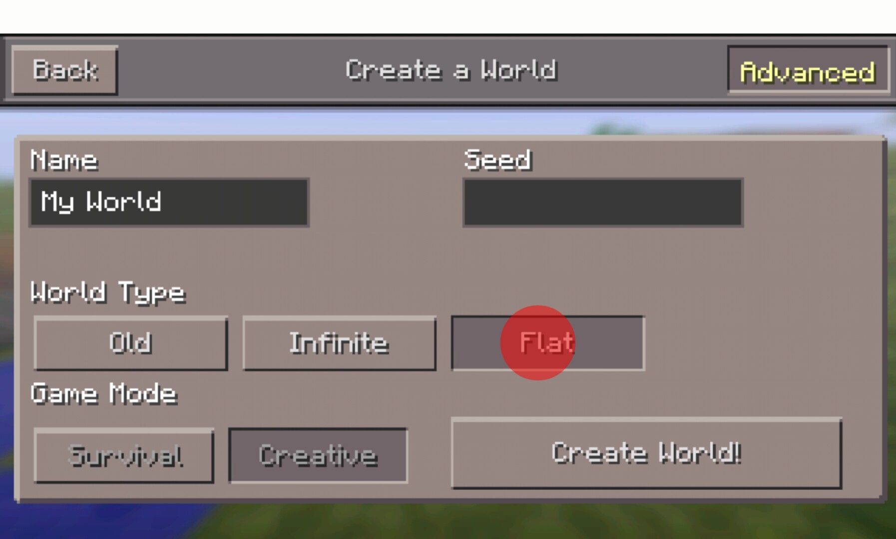 How to Make Custom Flatland Maps in Minecraft Pe 0.9.5 and Below on ...